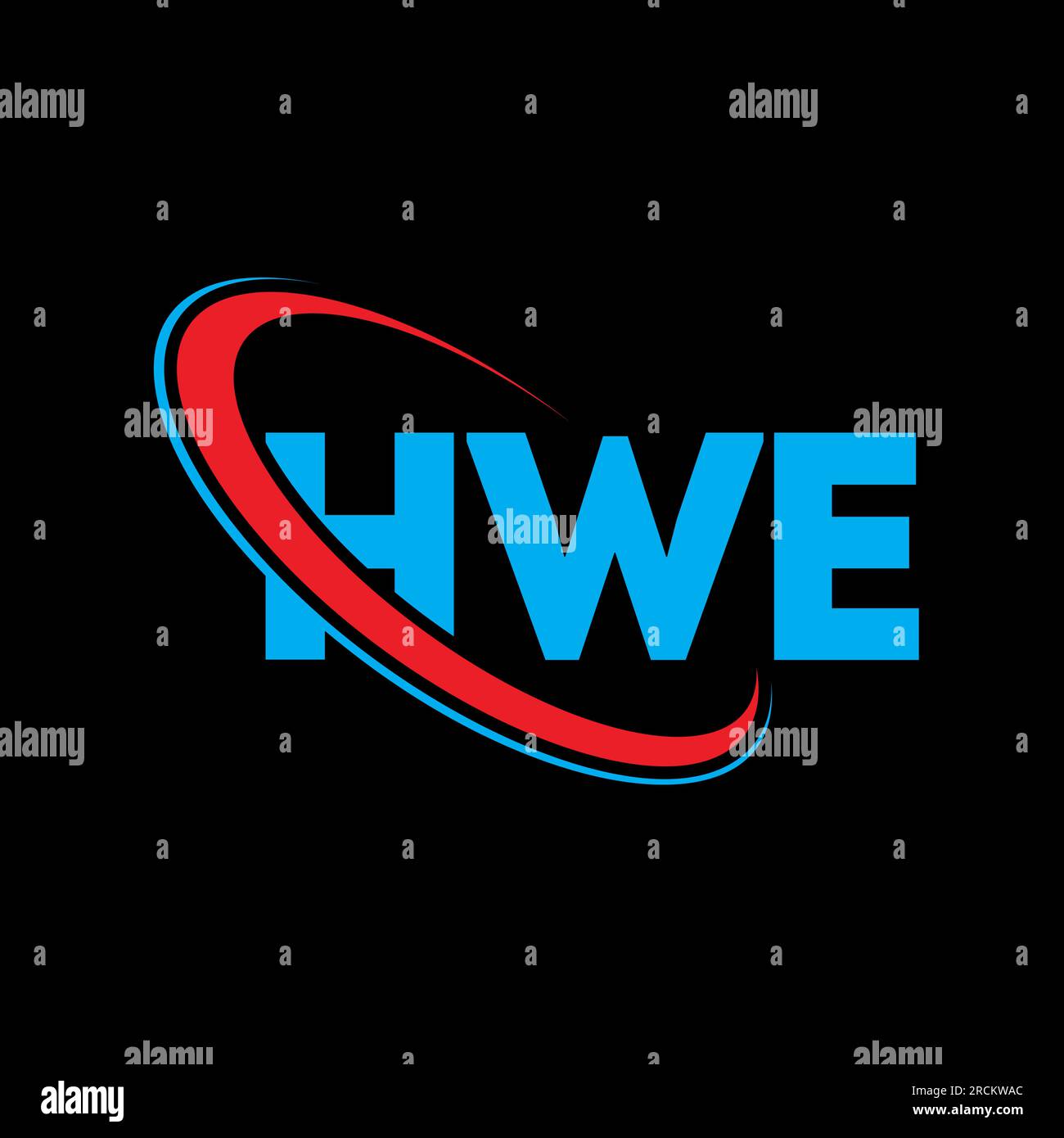 HWE logo. HWE letter. HWE letter logo design. Initials HWE logo linked ...