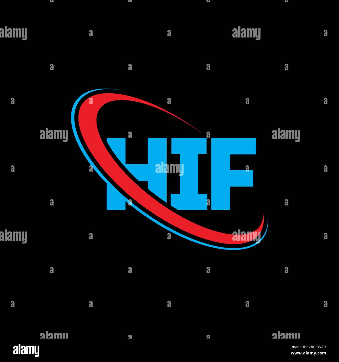 HIF logo. HIF letter. HIF letter logo design. Initials HIF logo linked ...