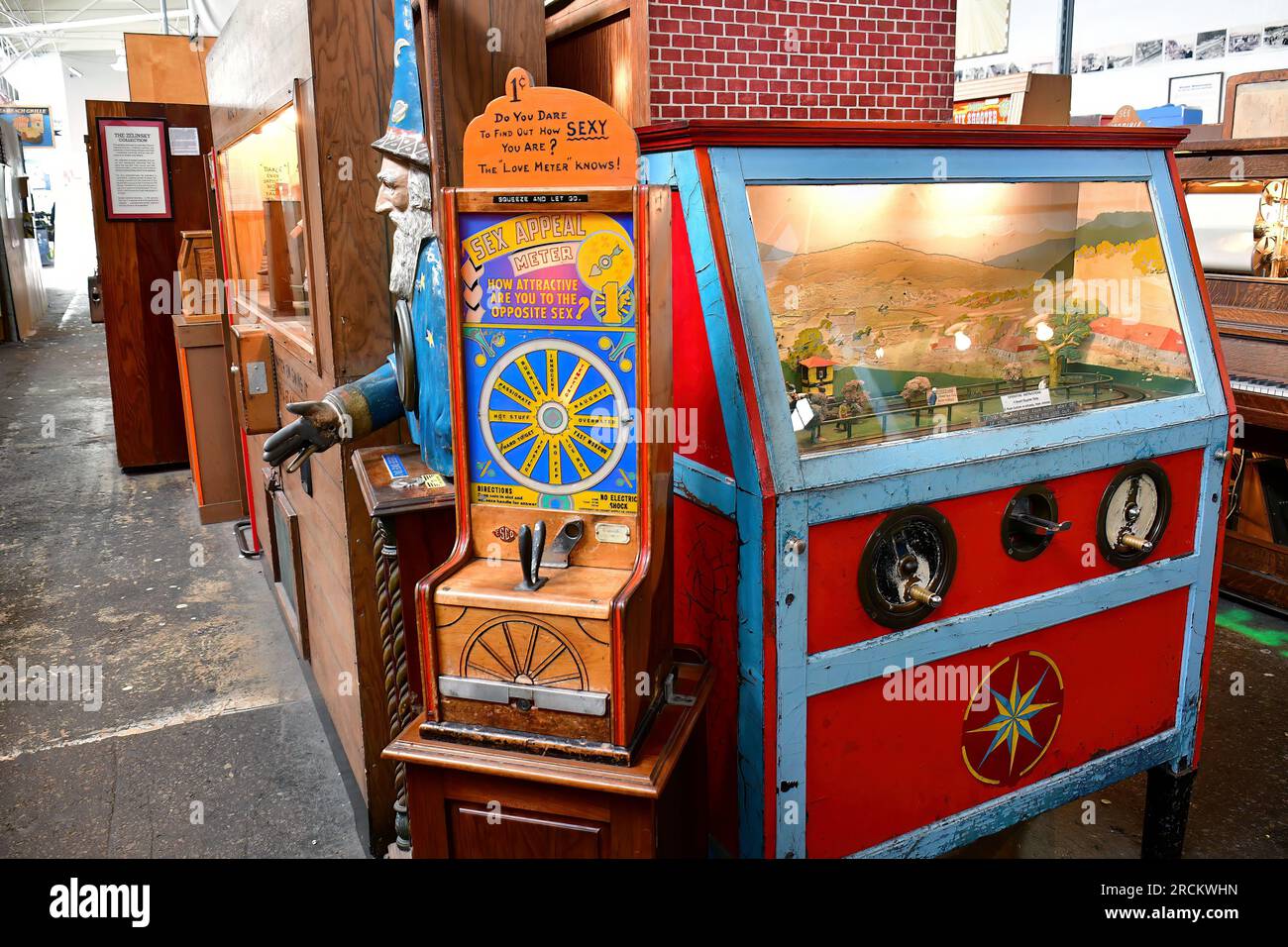 Musée Mécanique, Mechanical Museum, Fisherman's Wharf, San Francisco ...