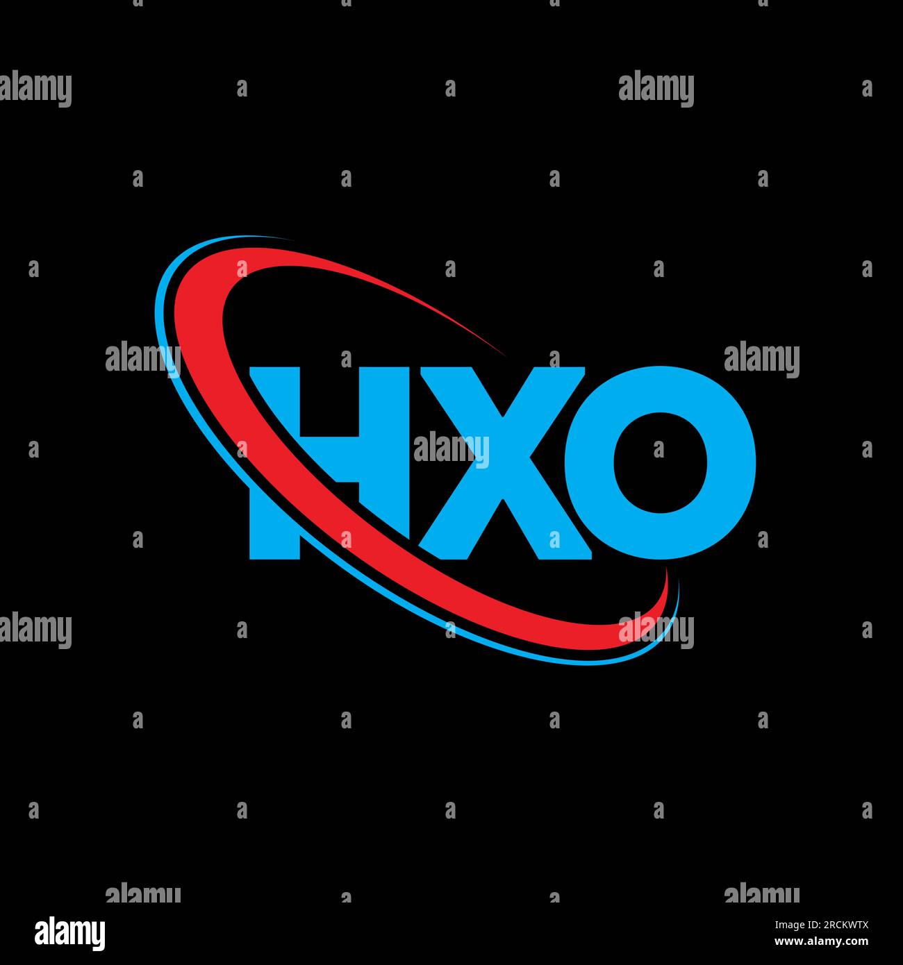 HXO logo. HXO letter. HXO letter logo design. Initials HXO logo linked ...