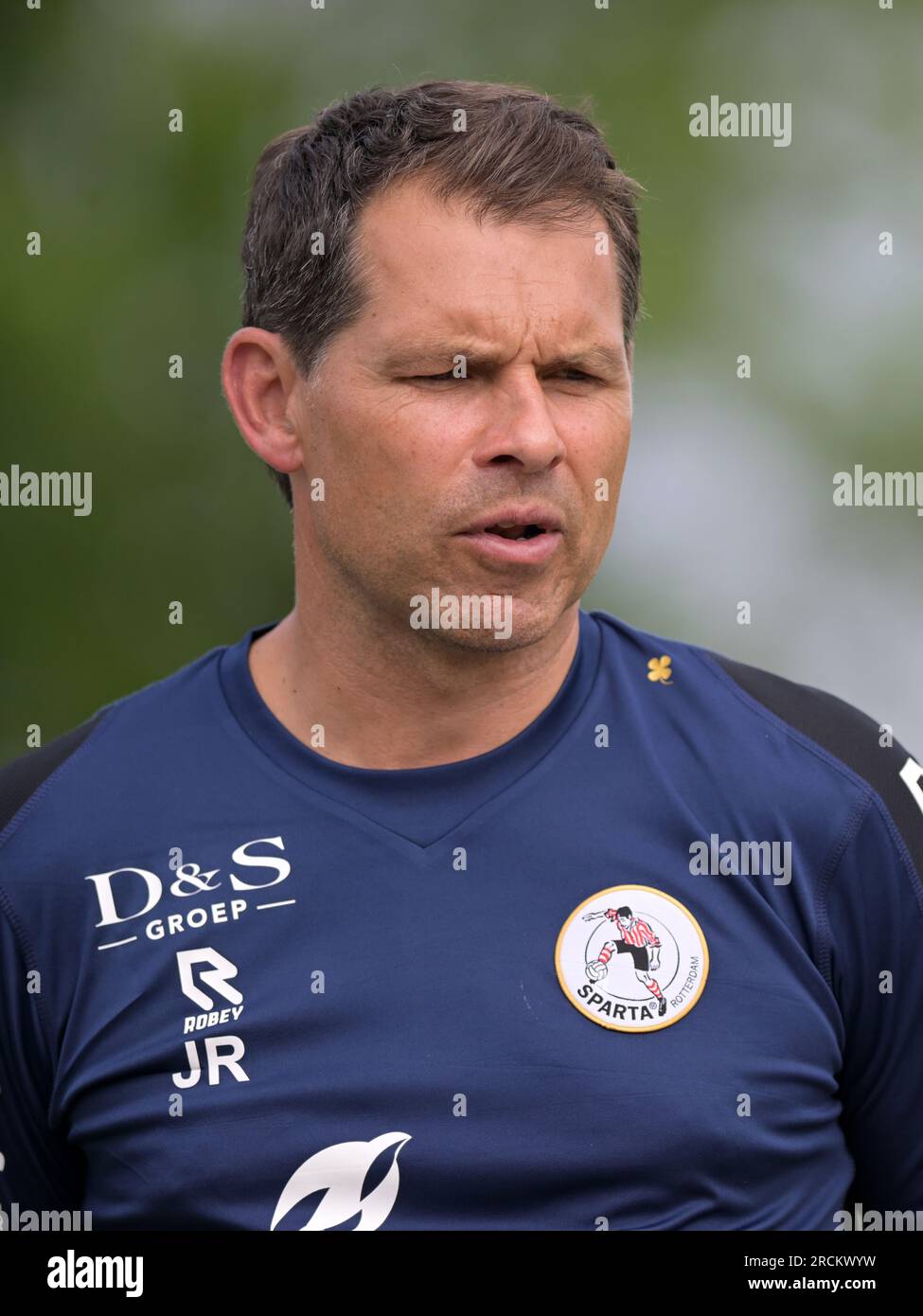 DELDEN - Sparta Rotterdam coach Jeroen Rijsdijk during the friendly ...