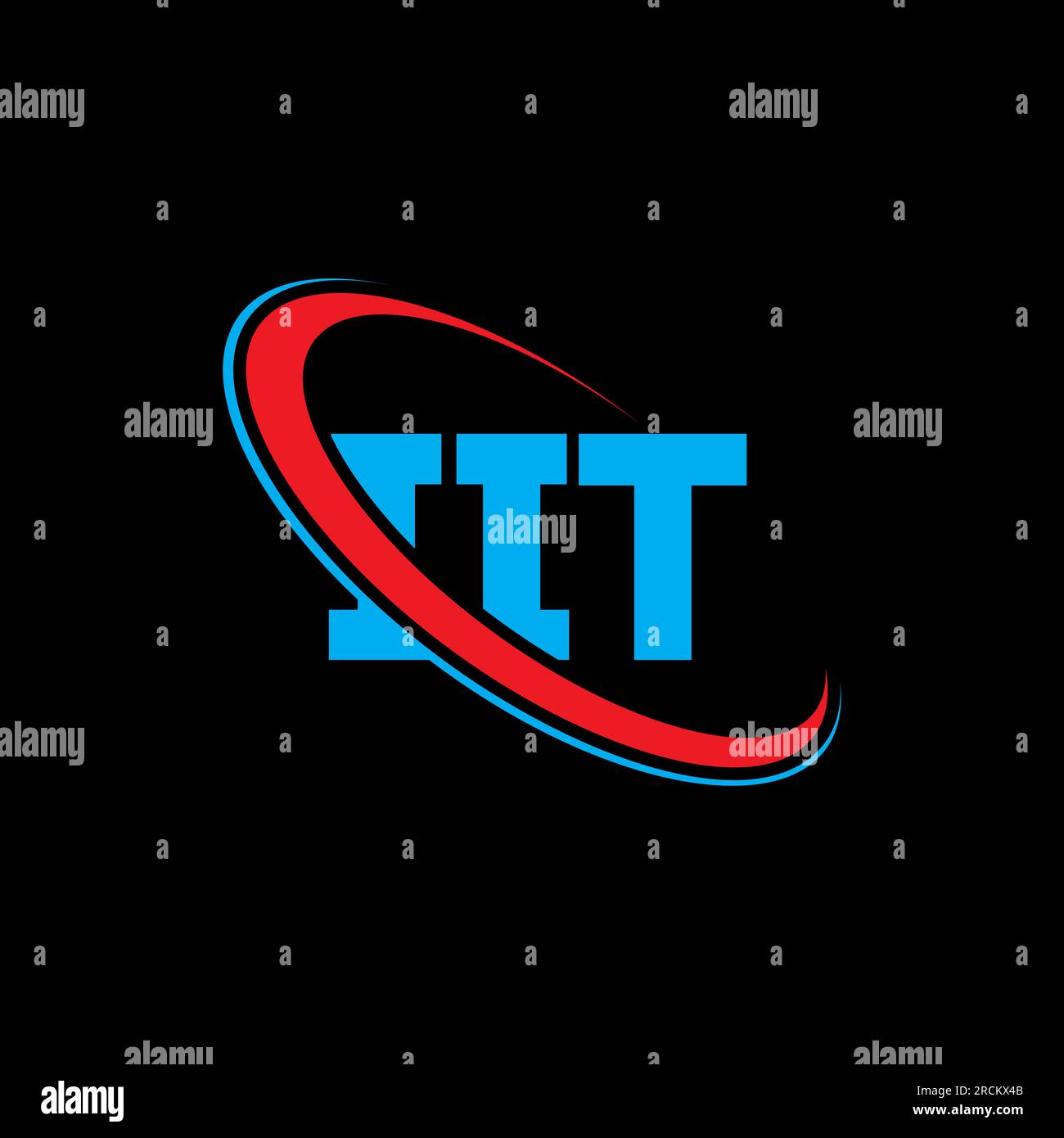 IIT logo. IIT letter. IIT letter logo design. Initials IIT logo linked ...