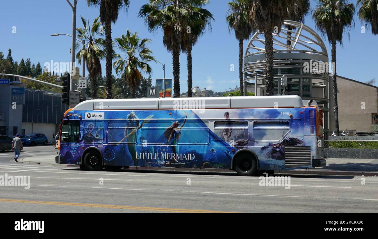 Los Angeles, California, USA 13th July 2023 Disney The Little Mermaid ...