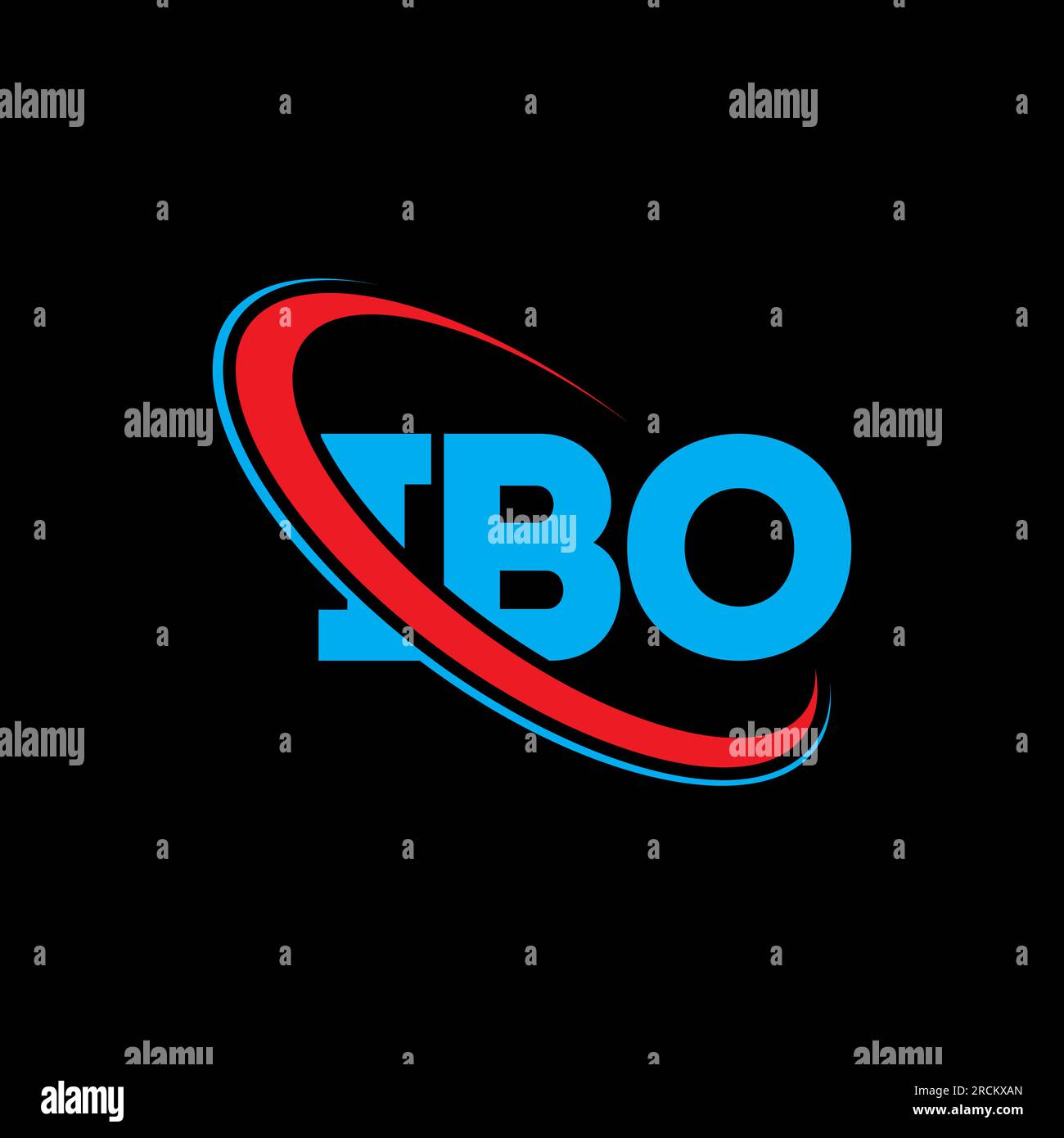 Ibo Logo Ibo Letter Ibo Letter Logo Design Initials Ibo Logo Linked With Circle And Uppercase