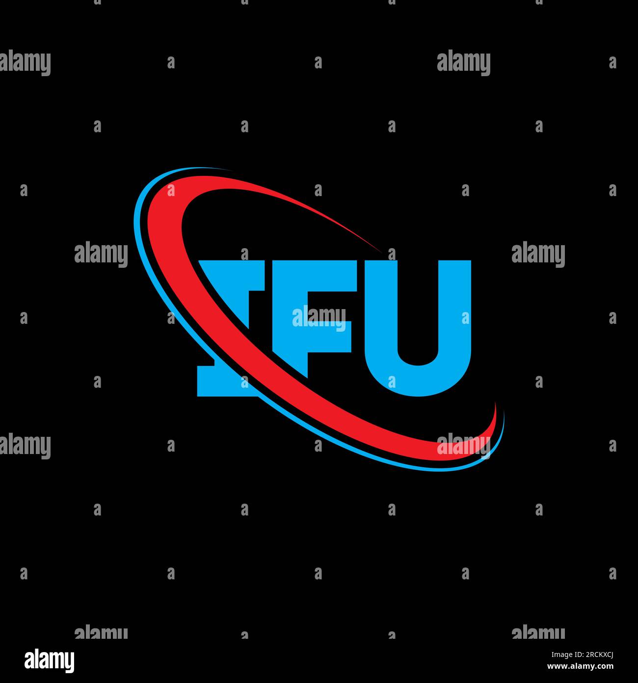 IFU logo. IFU letter. IFU letter logo design. Initials IFU logo linked ...