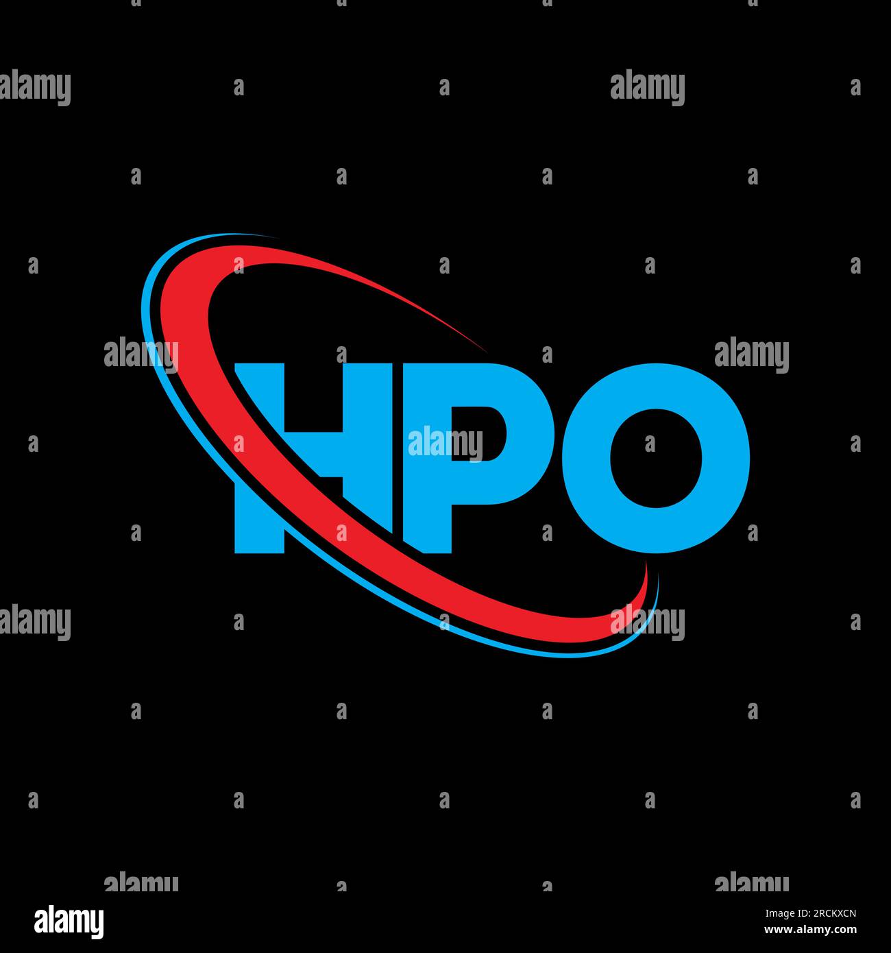 Hpo minimalist logo Stock Vector Images - Alamy