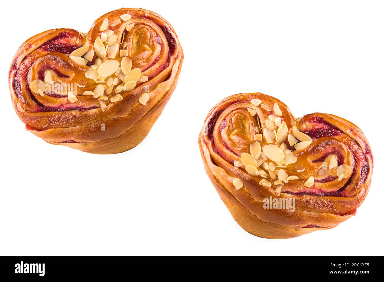 Buns of puff pastry Cut Out Stock Images & Pictures - Alamy
