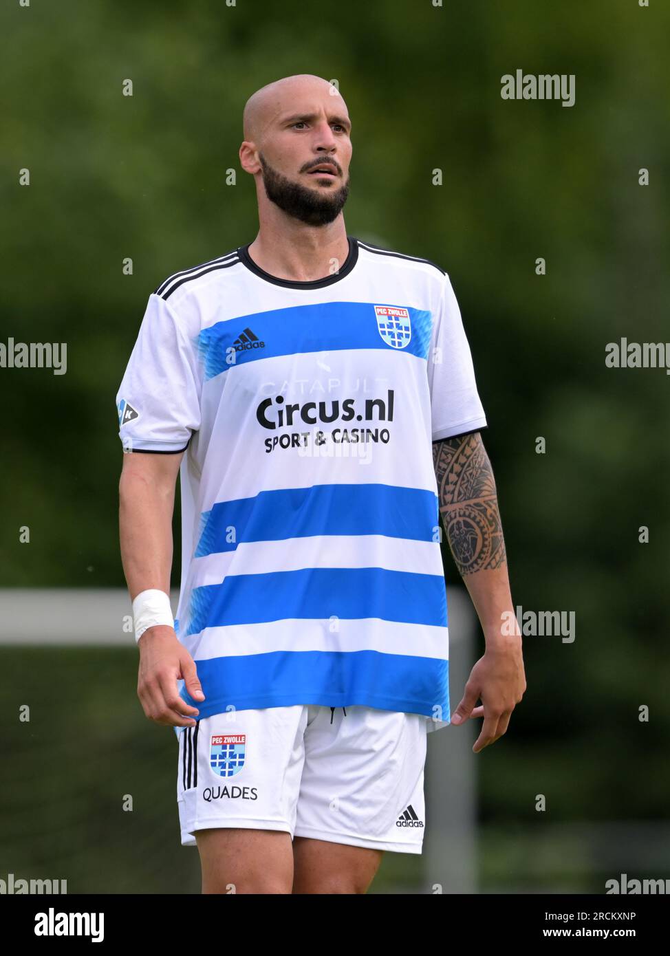 DELDEN - Tolis Vellios of PEC Zwolle during the friendly match between ...
