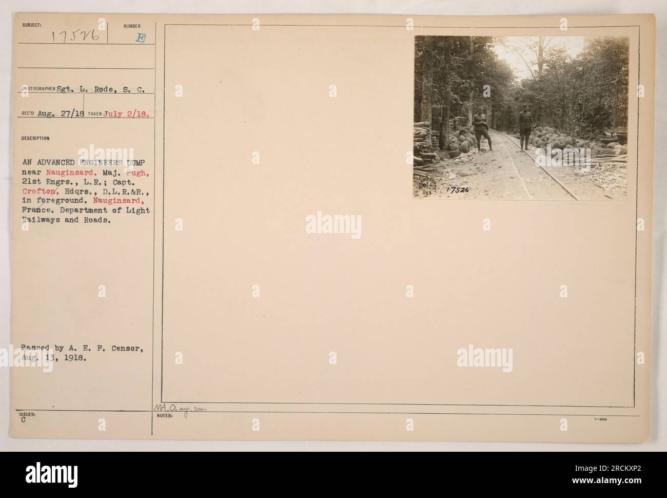 A group of American military personnel, including Major Pugh of the ...