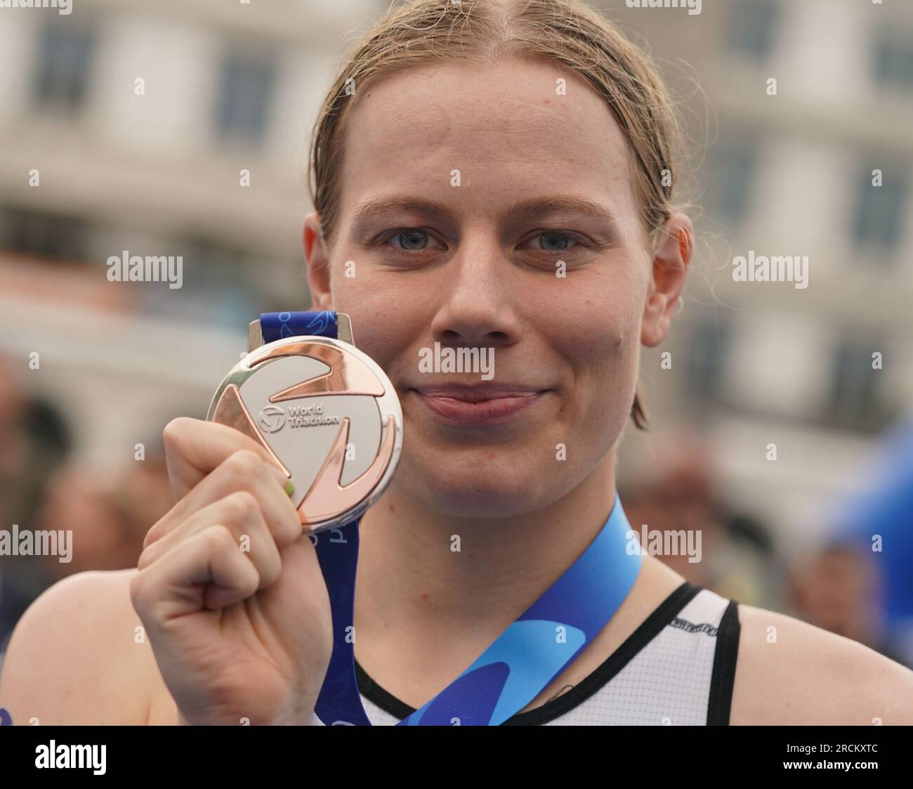 Hamburg, Germany. 15th July, 2023. Triathlon: ITU World Triathlon ...