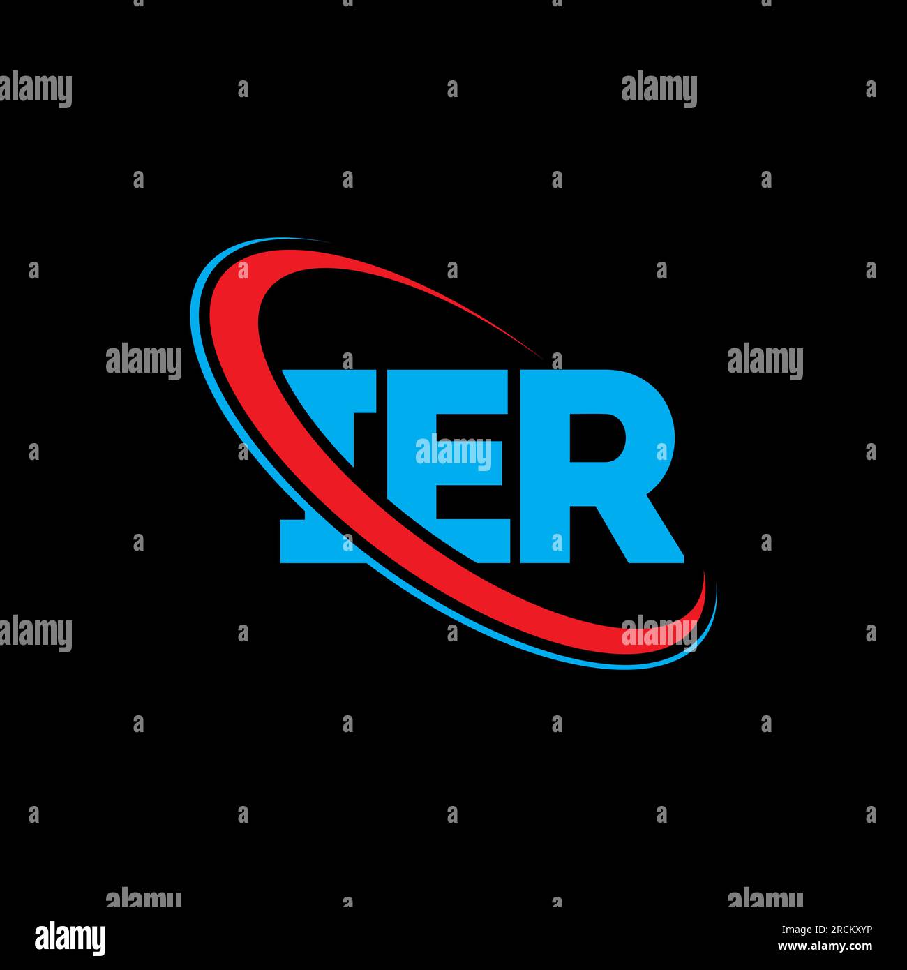 IER logo. IER letter. IER letter logo design. Initials IER logo linked ...