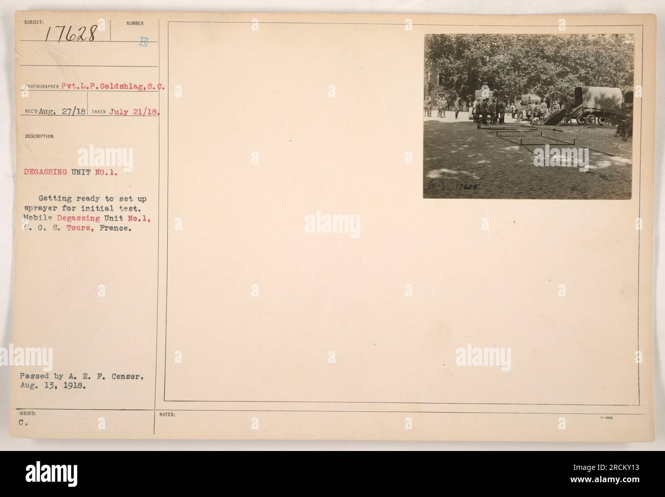 Mobile degassing unit hi-res stock photography and images - Alamy