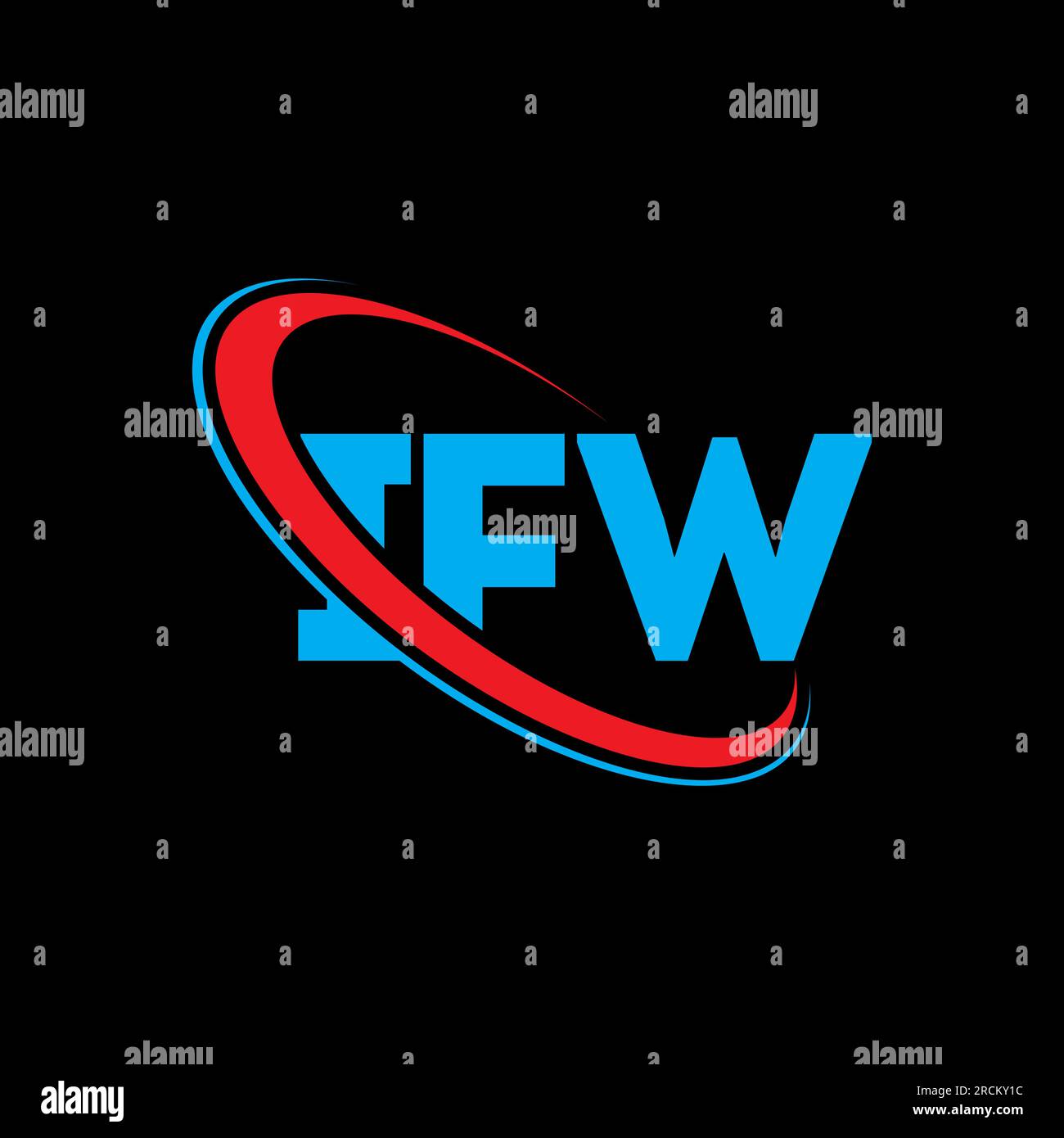 IFW logo. IFW letter. IFW letter logo design. Initials IFW logo linked ...