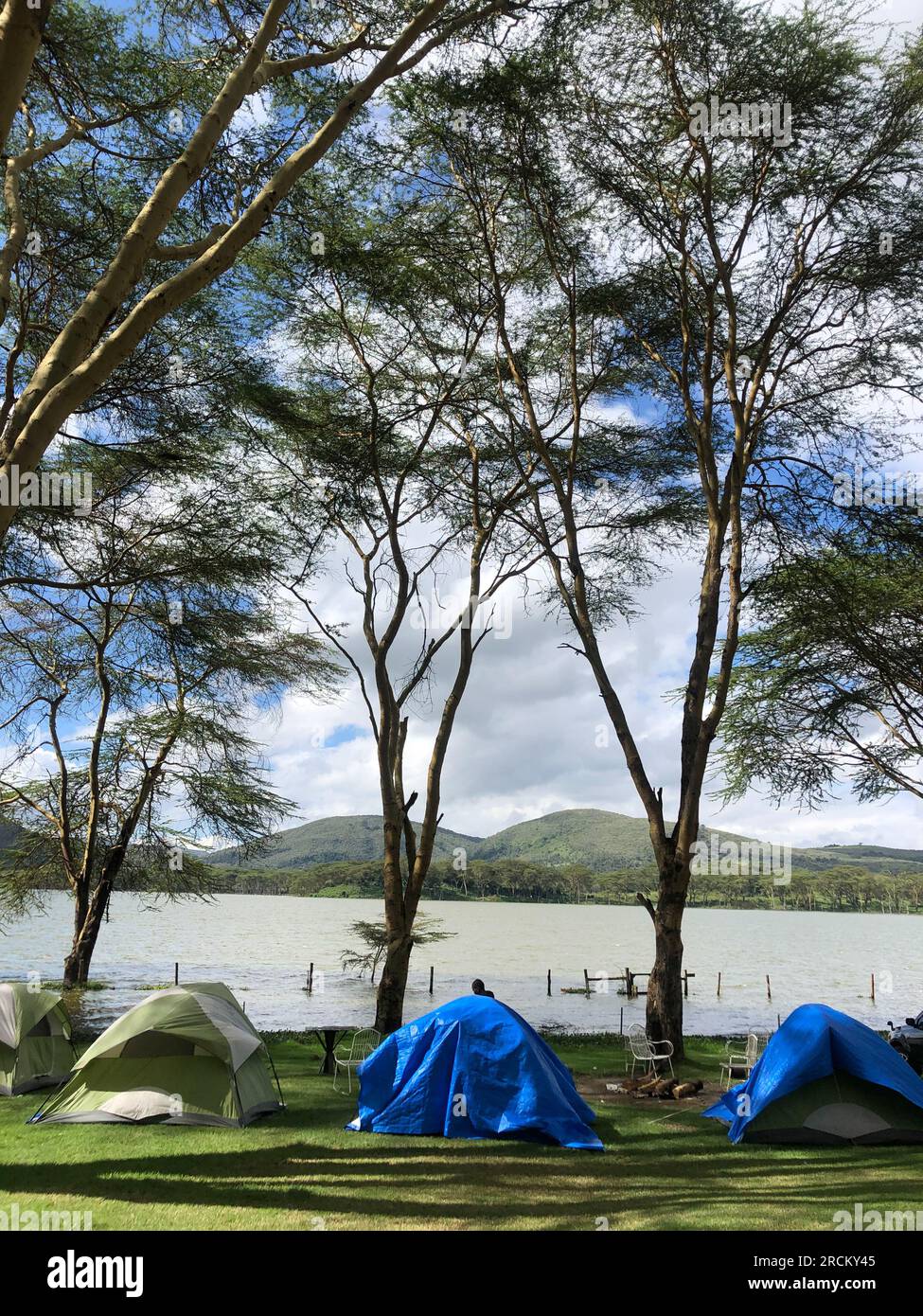 Lake Oloidien Nature preserve in Kenya Oloiden is a very calm and ...