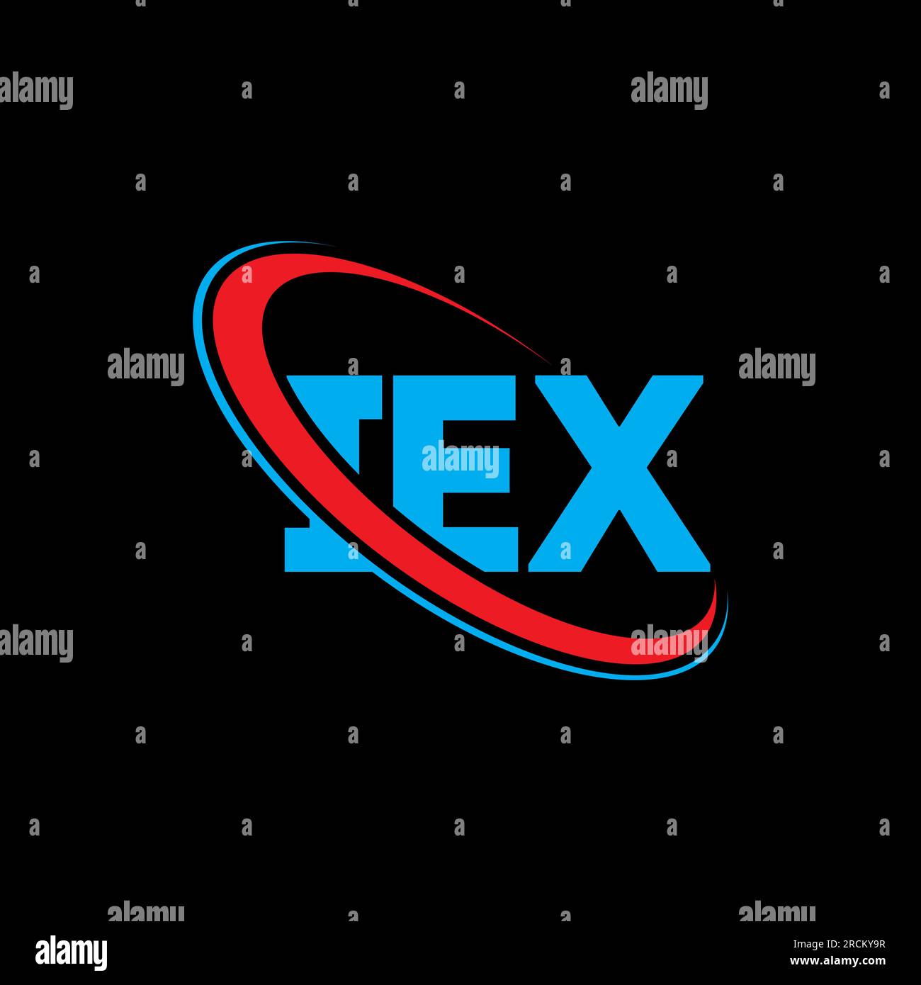 IEX logo. IEX letter. IEX letter logo design. Initials IEX logo linked ...
