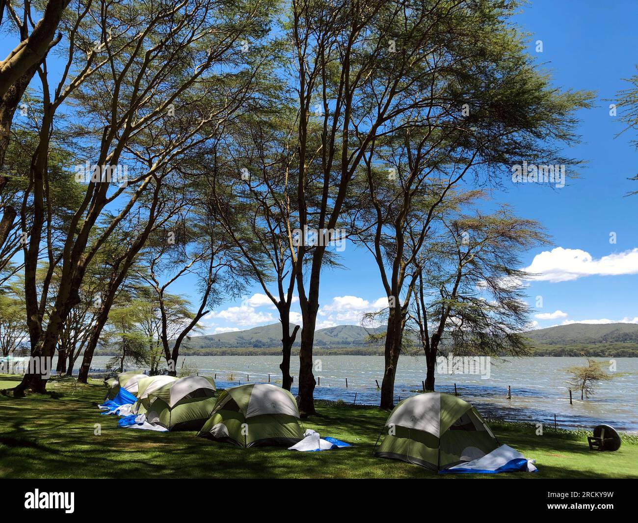 Lake Oloidien Nature preserve in Kenya Oloiden is a very calm and ...
