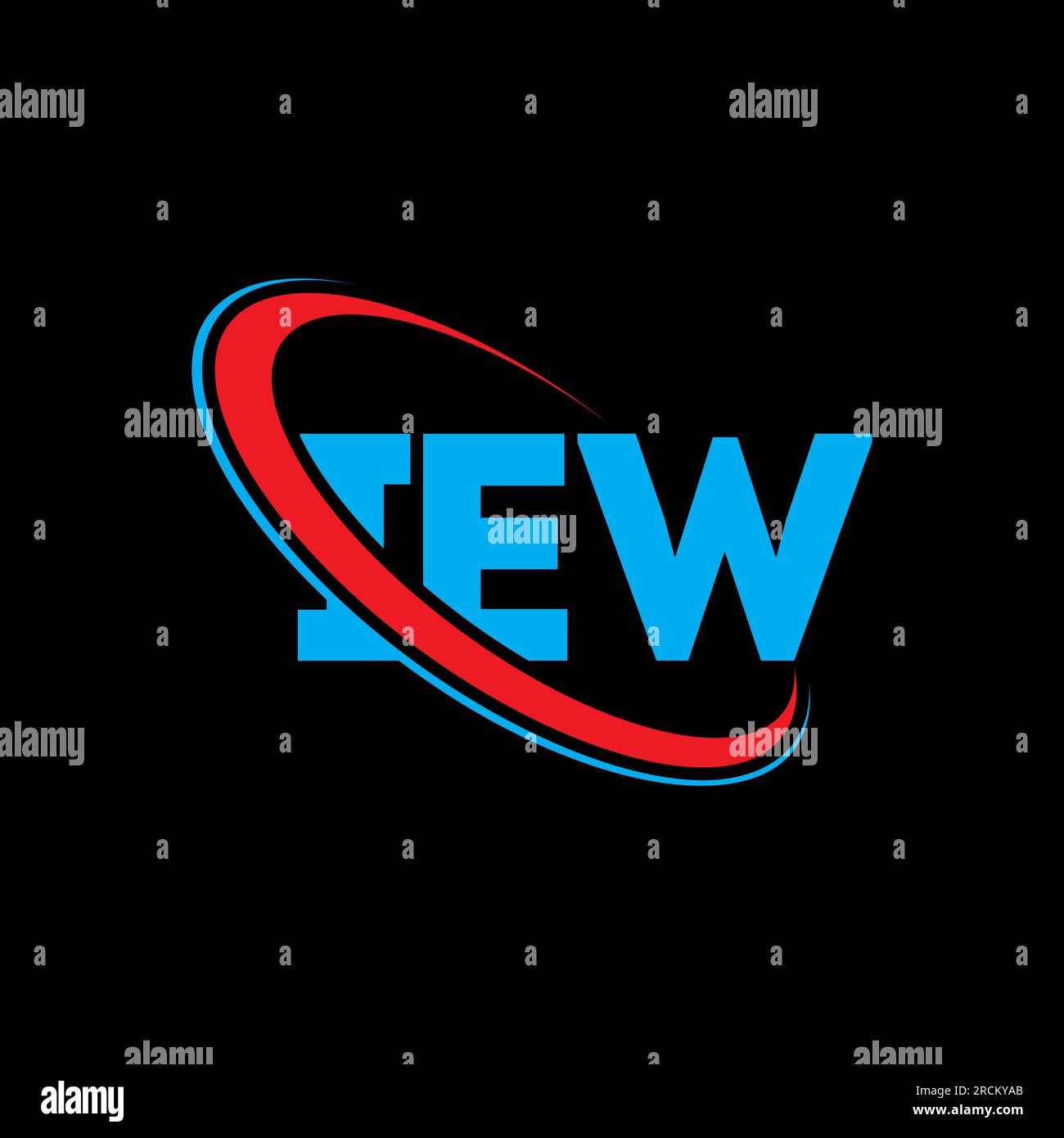 IEW logo. IEW letter. IEW letter logo design. Initials IEW logo linked ...