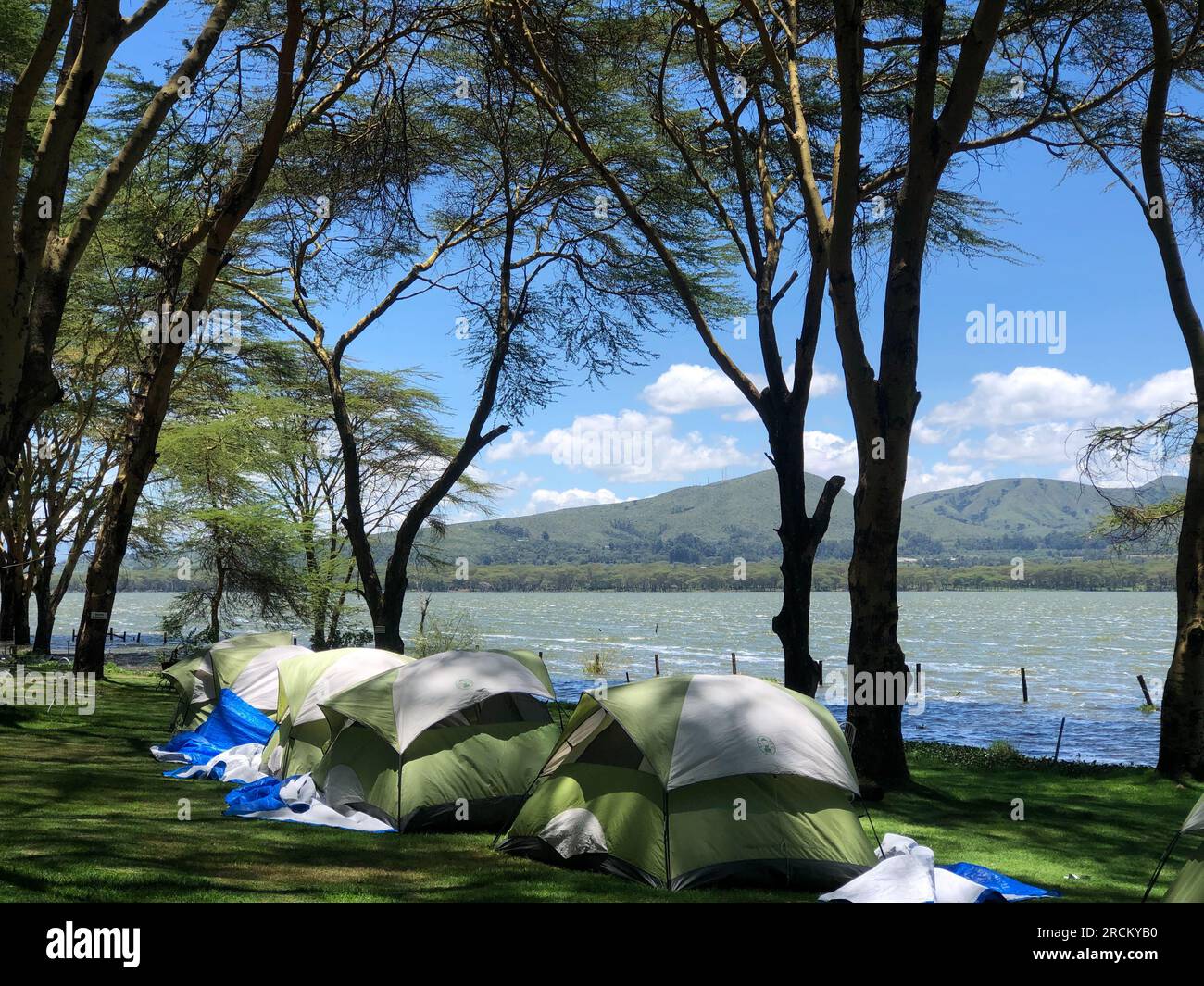 Lake Oloidien Nature preserve in Kenya Oloiden is a very calm and ...