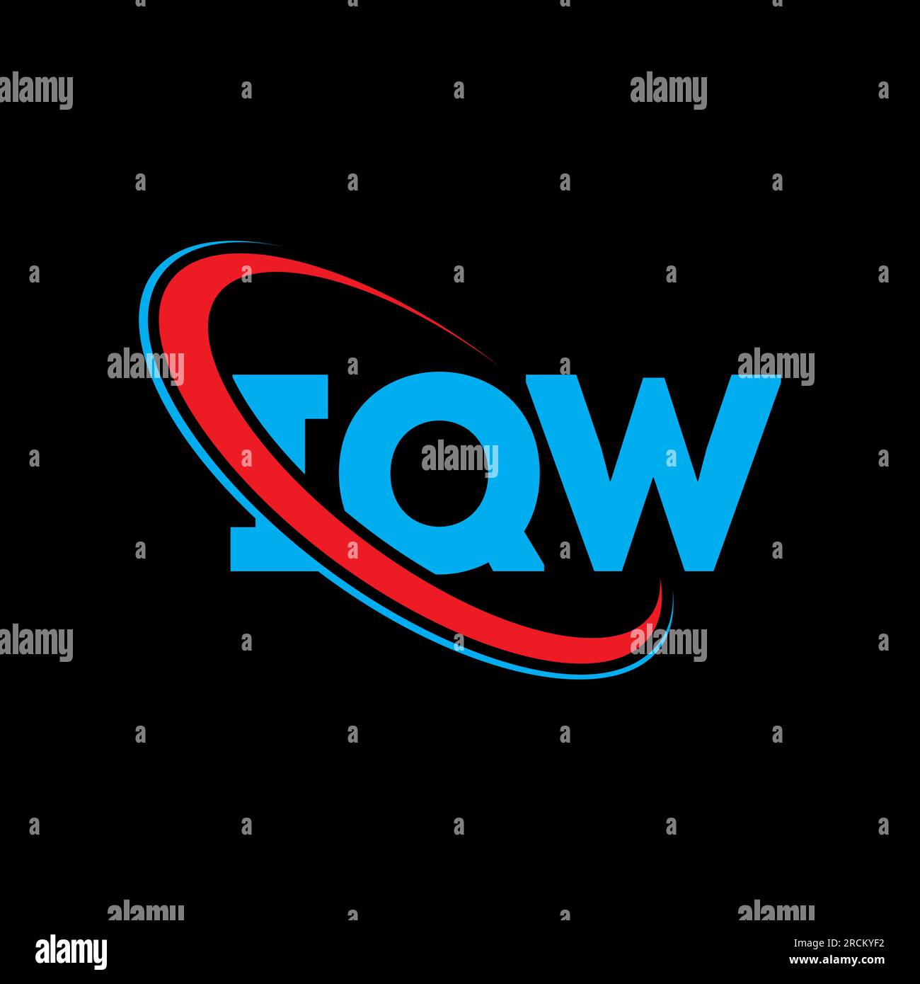 IQW logo. IQW letter. IQW letter logo design. Initials IQW logo linked ...