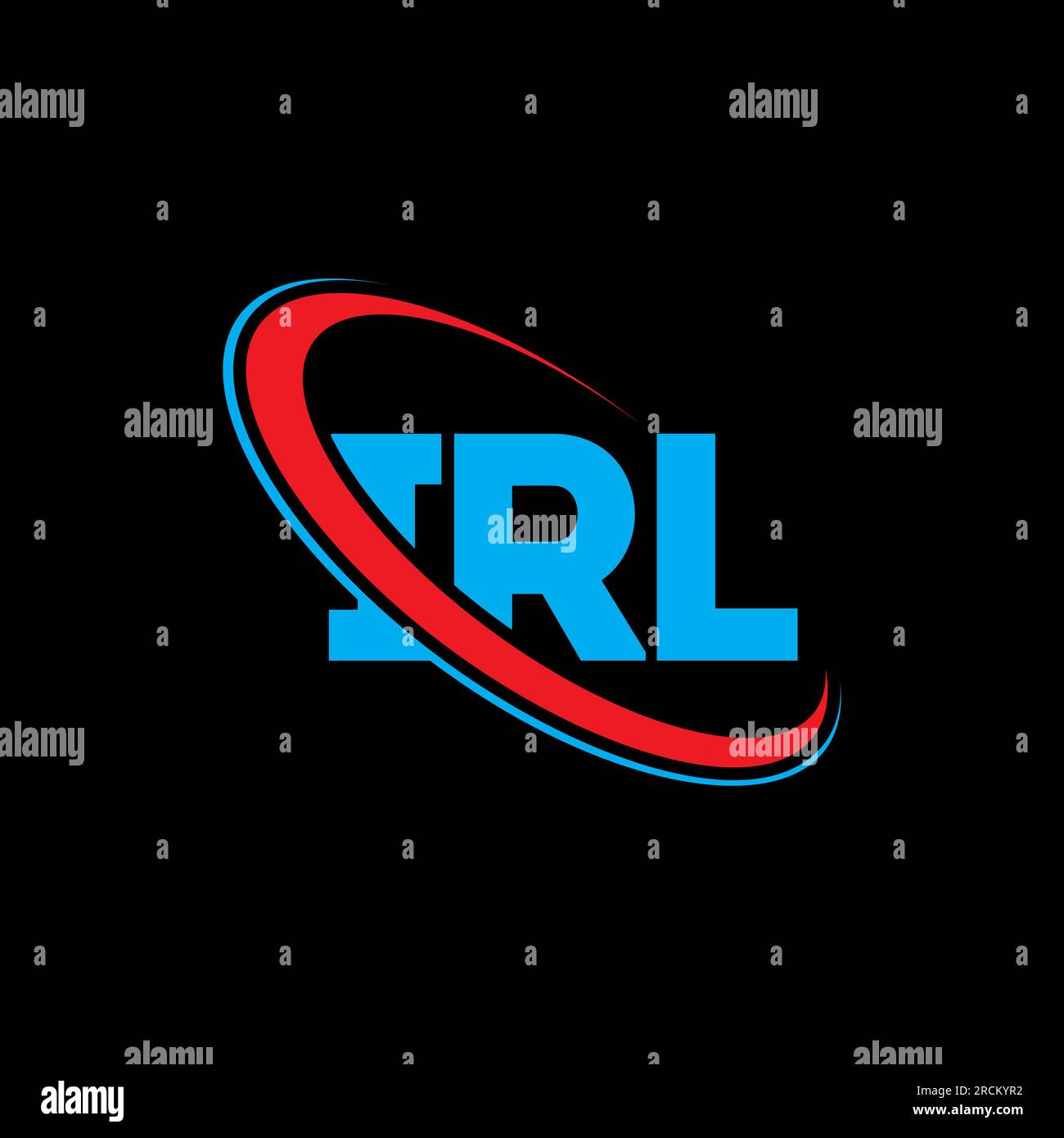 IRL logo. IRL letter. IRL letter logo design. Initials IRL logo linked ...