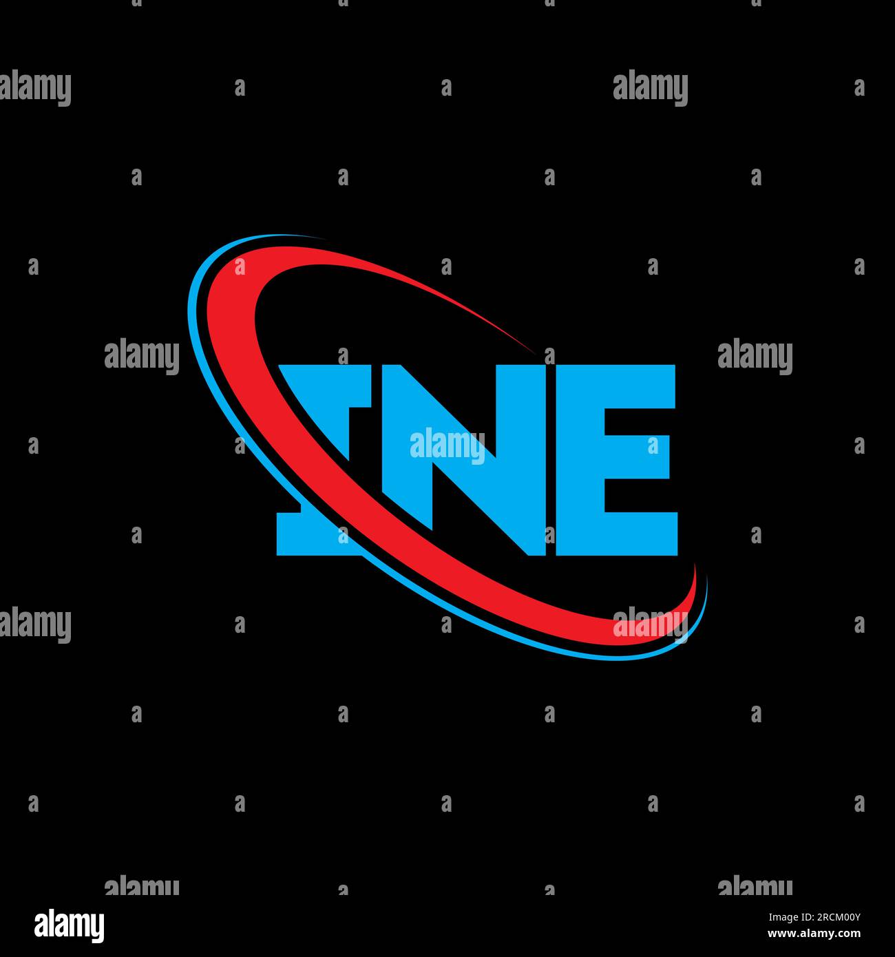 Ine technology logo Stock Vector Images - Alamy