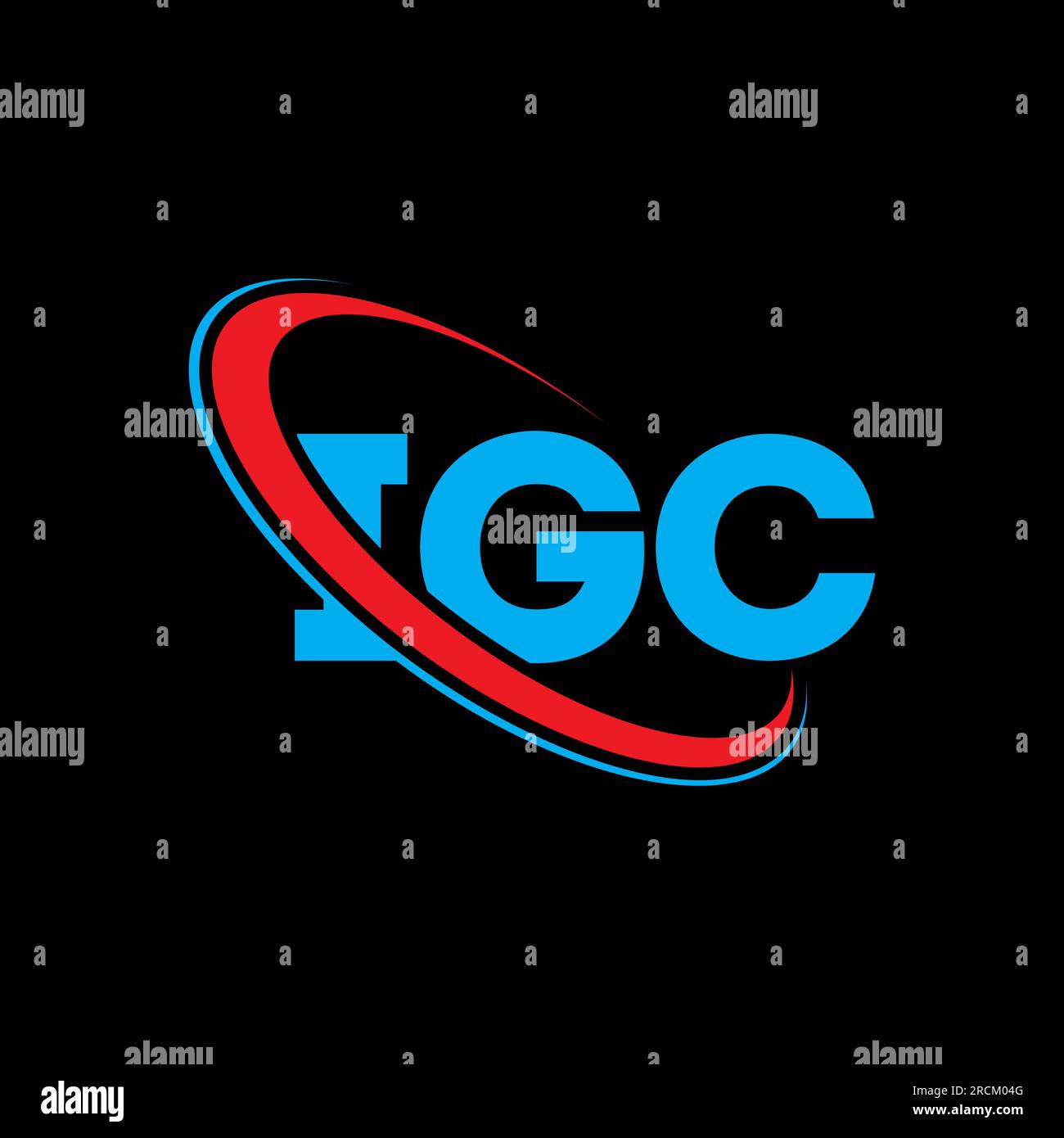 IGC logo. IGC letter. IGC letter logo design. Initials IGC logo linked ...
