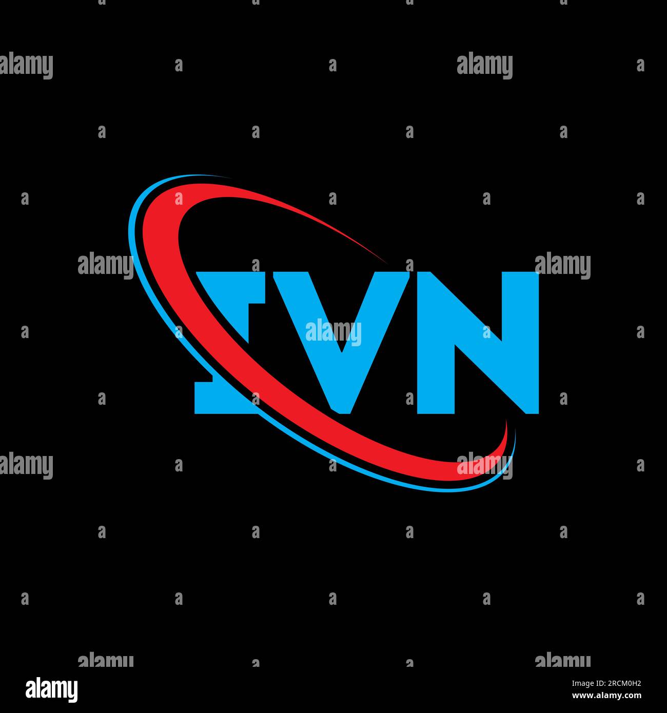 IVN logo. IVN letter. IVN letter logo design. Initials IVN logo linked ...