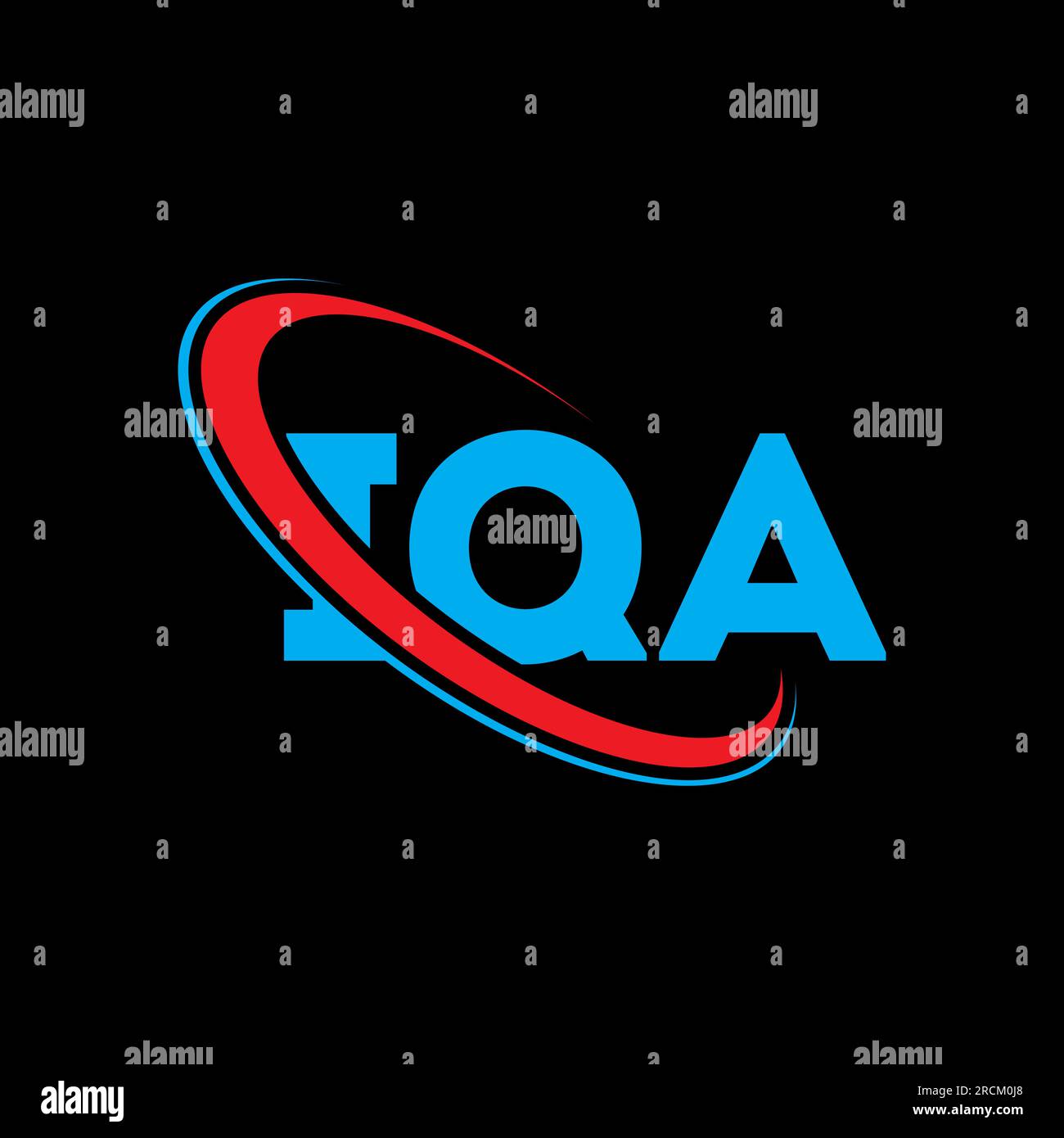 IQA logo. IQA letter. IQA letter logo design. Initials IQA logo linked ...