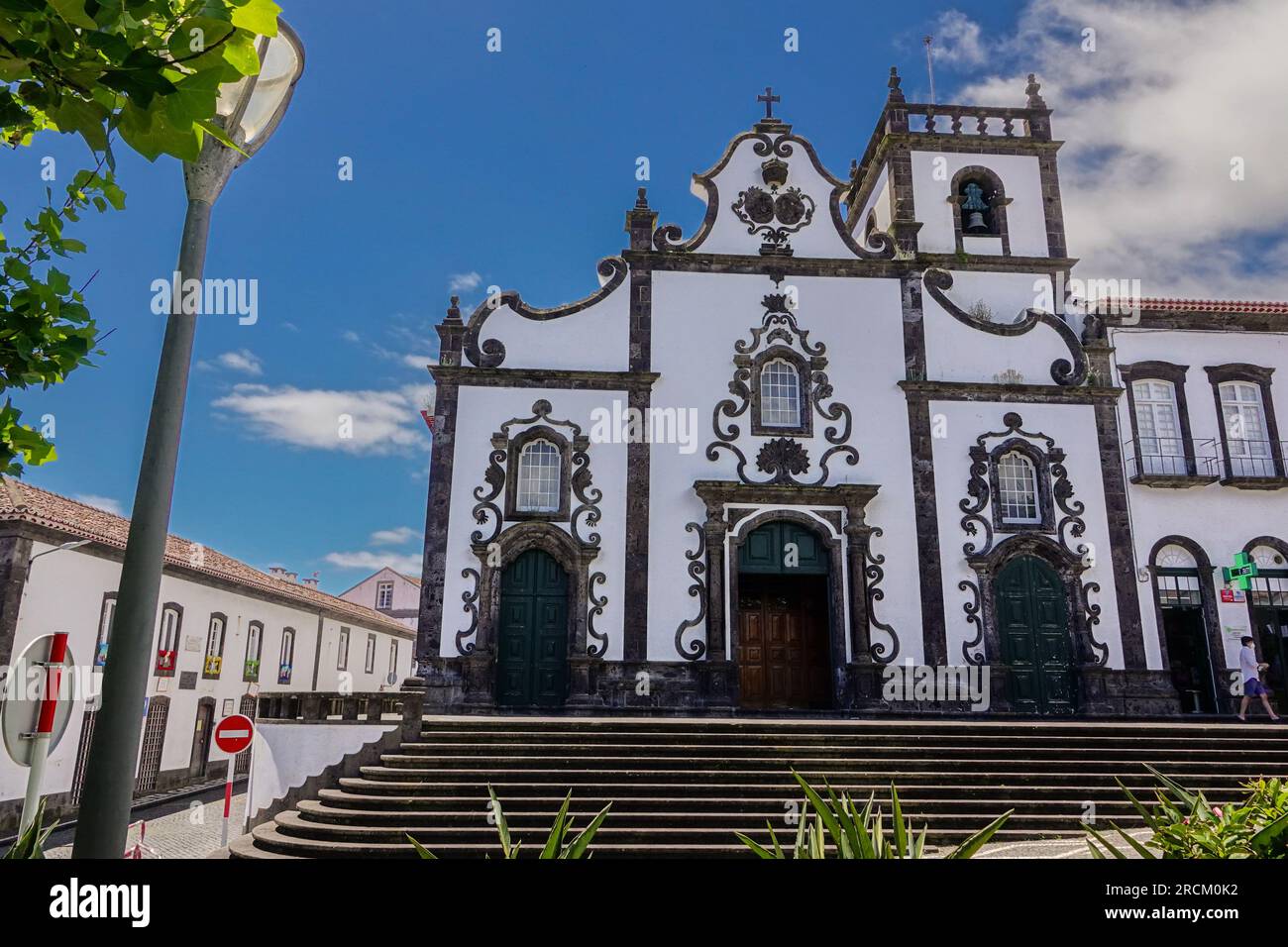 The Misericordia Church across from the Jardim Antero de Quental in the ...
