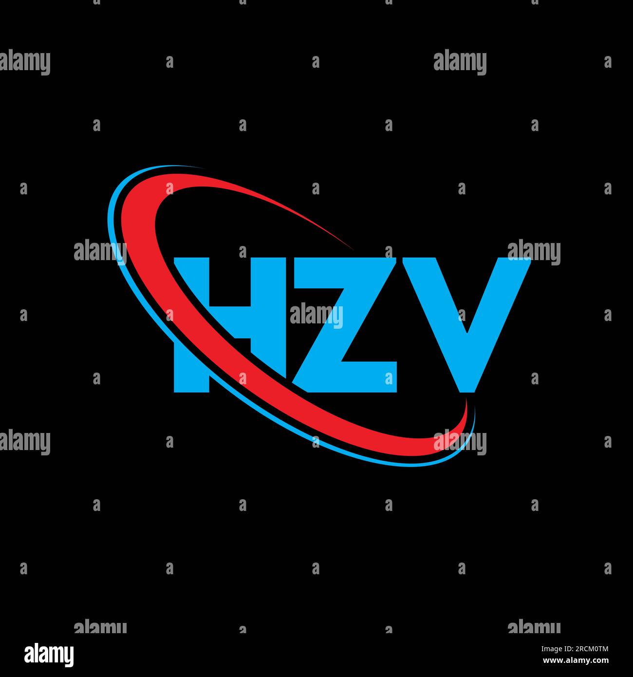 HZV logo. HZV letter. HZV letter logo design. Initials HZV logo linked ...