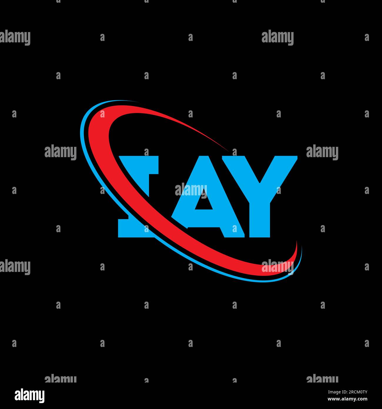 IAY logo. IAY letter. IAY letter logo design. Initials IAY logo linked ...