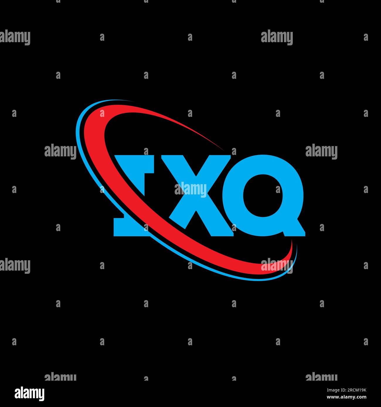 IXQ logo. IXQ letter. IXQ letter logo design. Initials IXQ logo linked ...