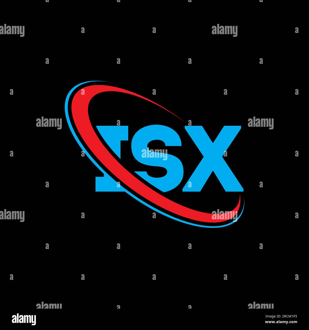 ISX logo. ISX letter. ISX letter logo design. Initials ISX logo linked ...