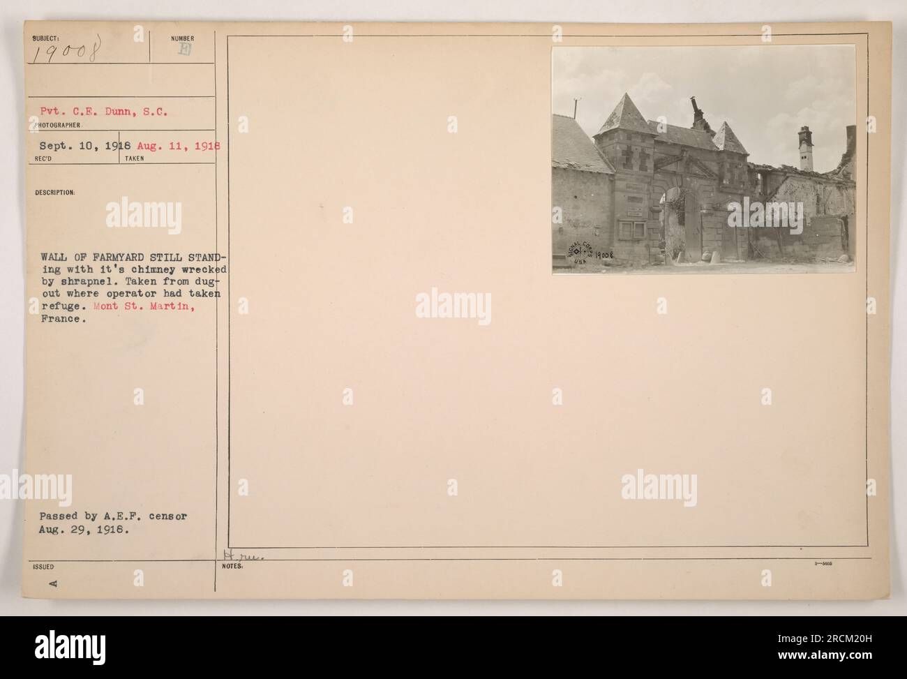 Destruction of mont st martin hi-res stock photography and images - Alamy