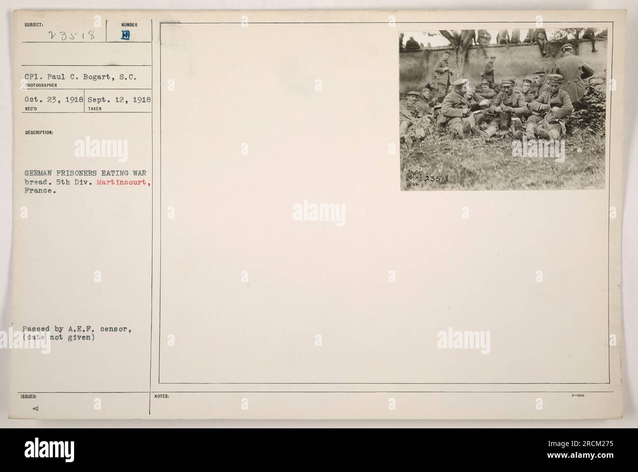 Prisoner of war rations rations hi-res stock photography and images - Alamy