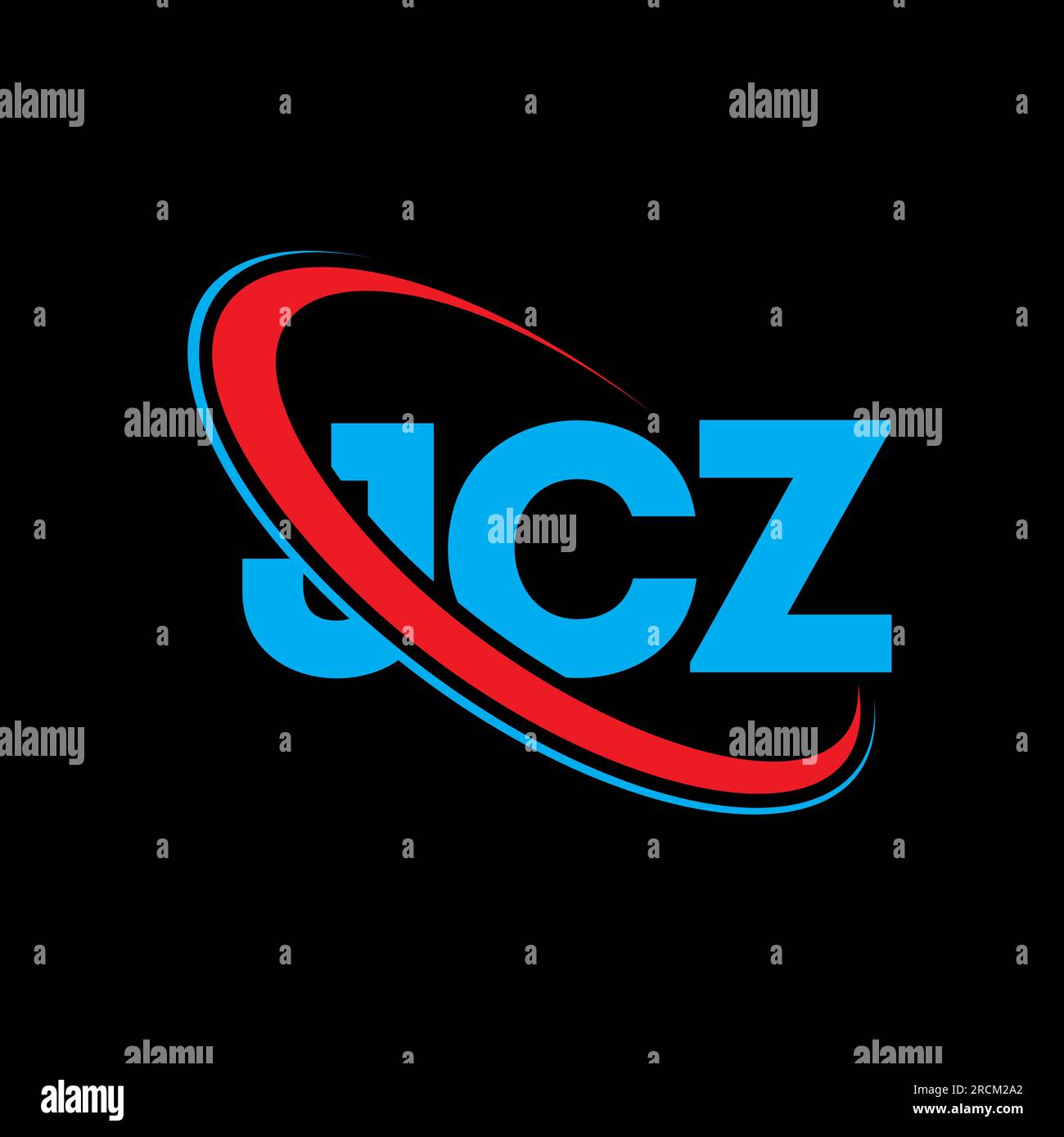 JCZ logo. JCZ letter. JCZ letter logo design. Initials JCZ logo linked ...
