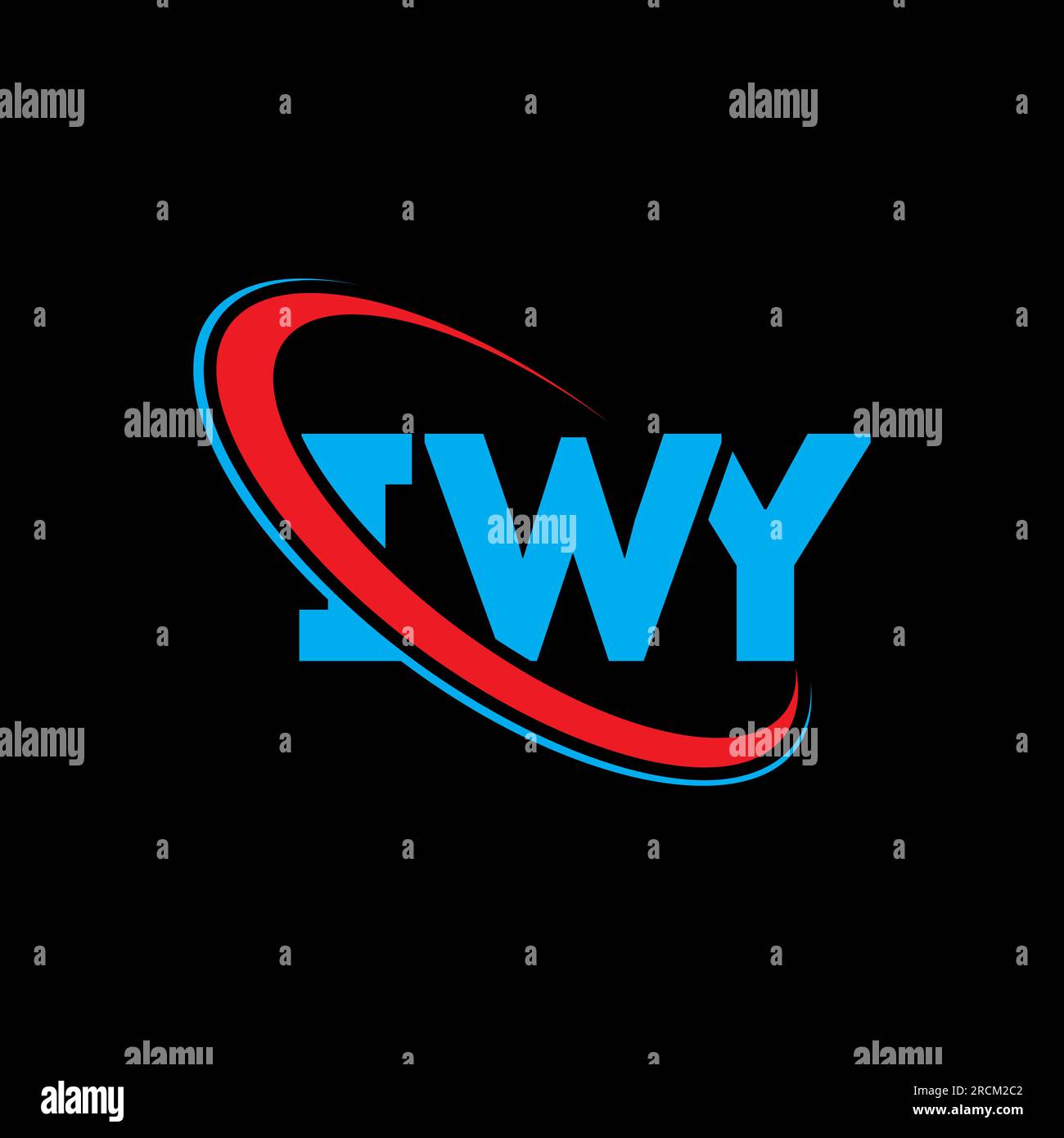 IWY logo. IWY letter. IWY letter logo design. Initials IWY logo linked ...