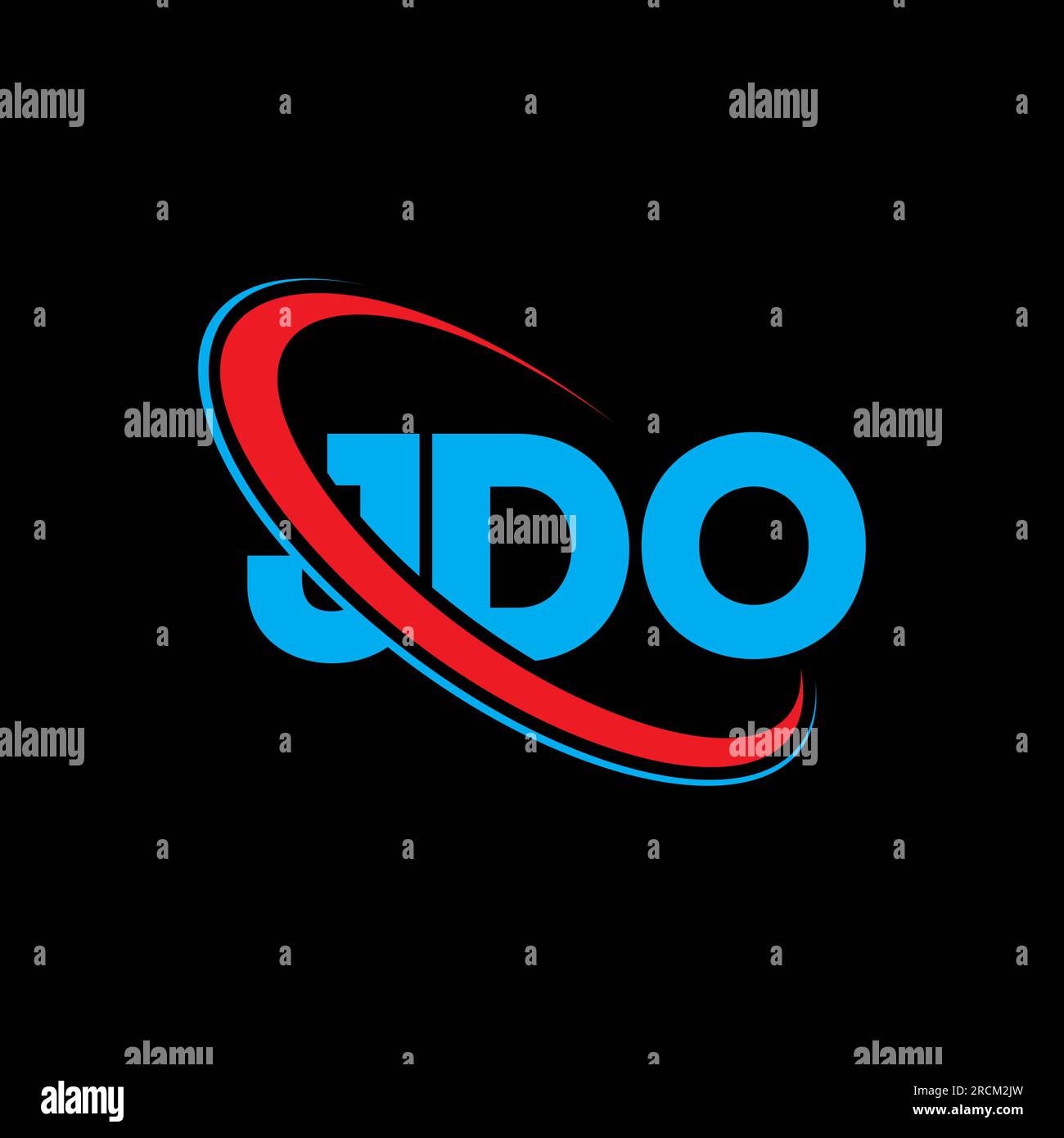JDO logo. JDO letter. JDO letter logo design. Initials JDO logo linked ...