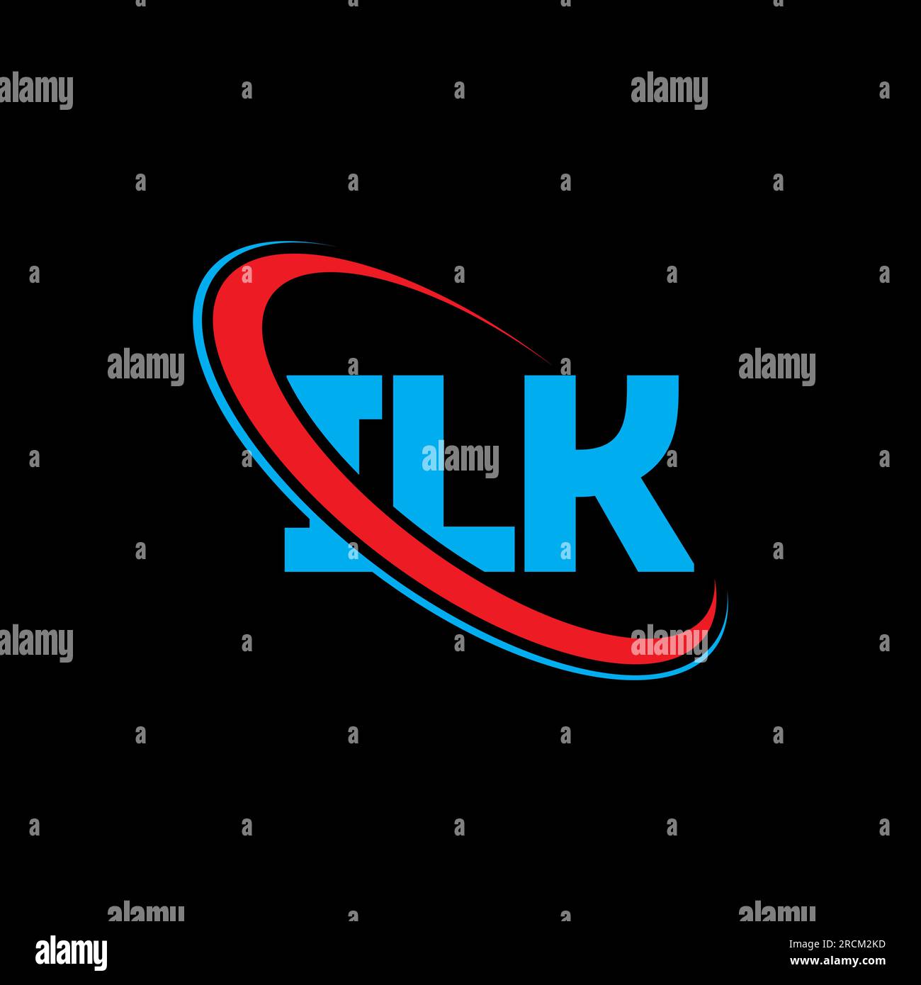 ILK logo. ILK letter. ILK letter logo design. Initials ILK logo linked ...