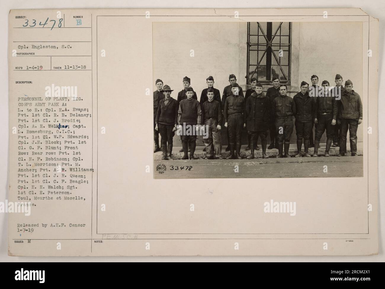 Sgt 1st cl e peterson hi-res stock photography and images - Alamy