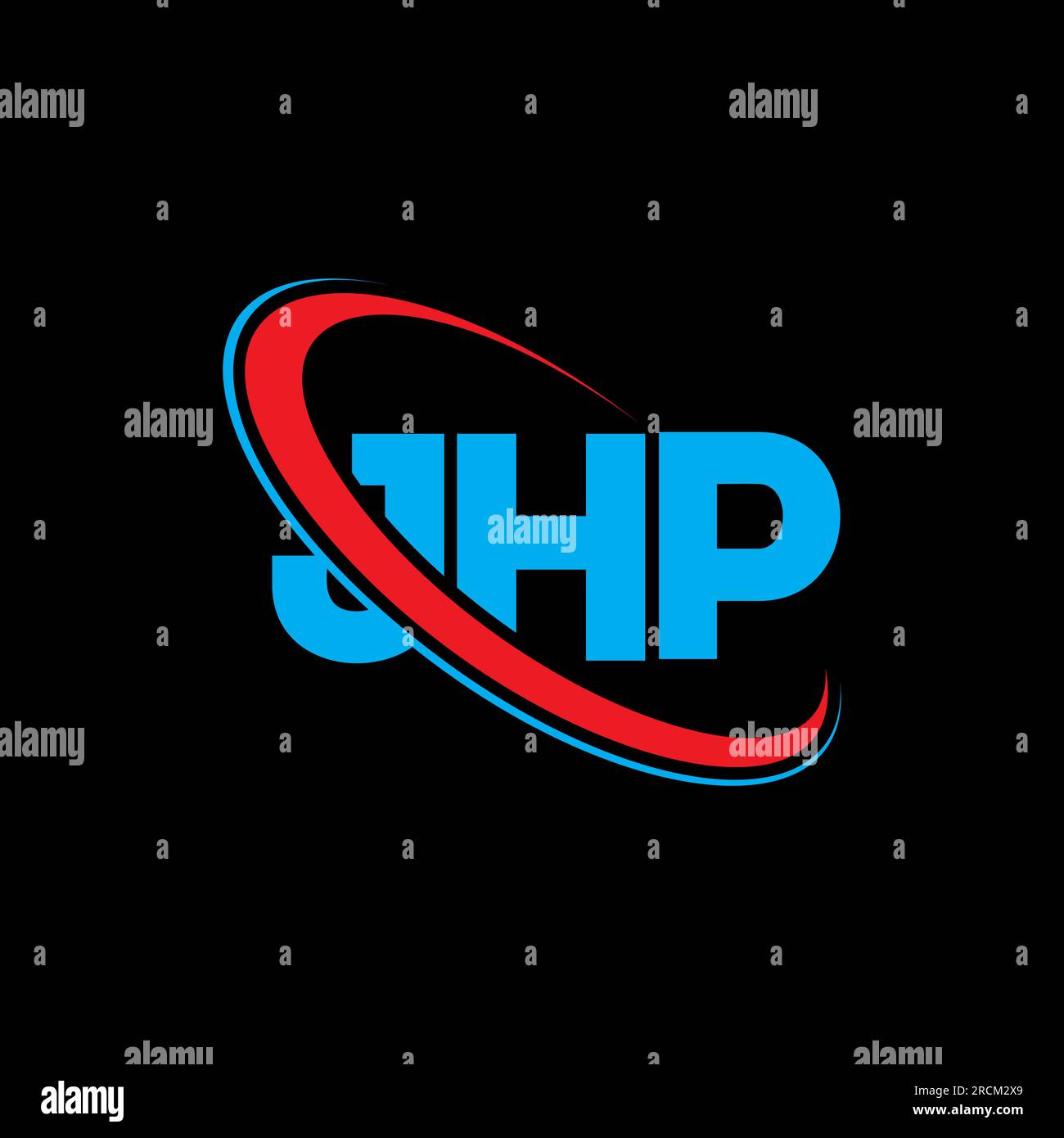 JHP logo. JHP letter. JHP letter logo design. Initials JHP logo linked with circle and uppercase ...
