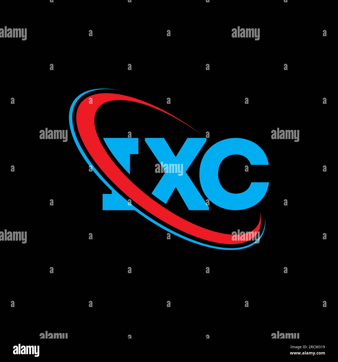 IXC logo. IXC letter. IXC letter logo design. Initials IXC logo linked ...