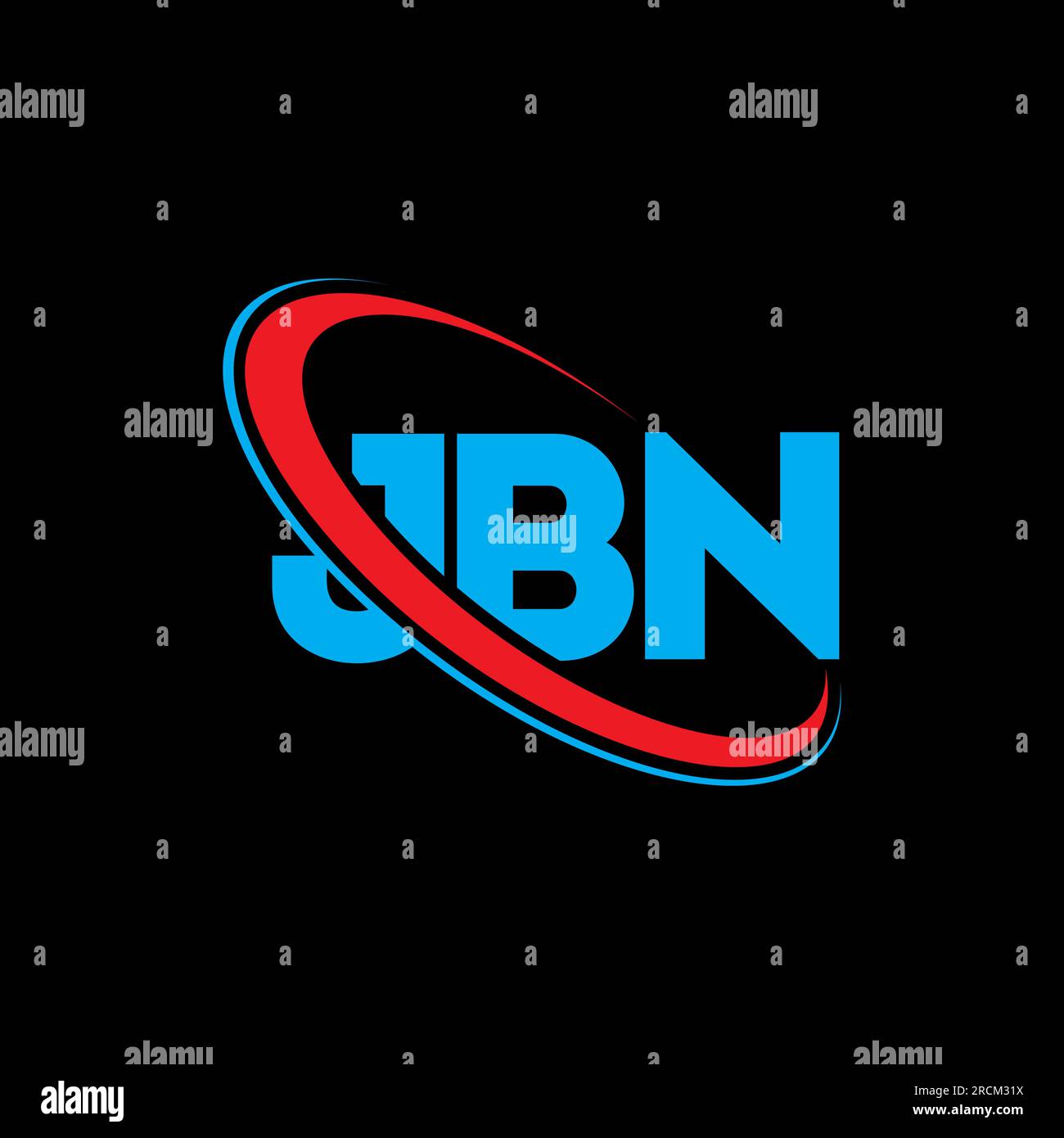 JBN logo. JBN letter. JBN letter logo design. Initials JBN logo linked ...