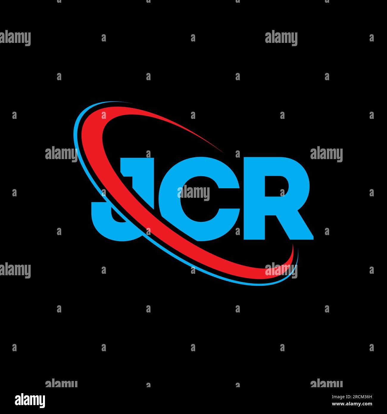 JCR logo. JCR letter. JCR letter logo design. Initials JCR logo linked with circle and uppercase ...