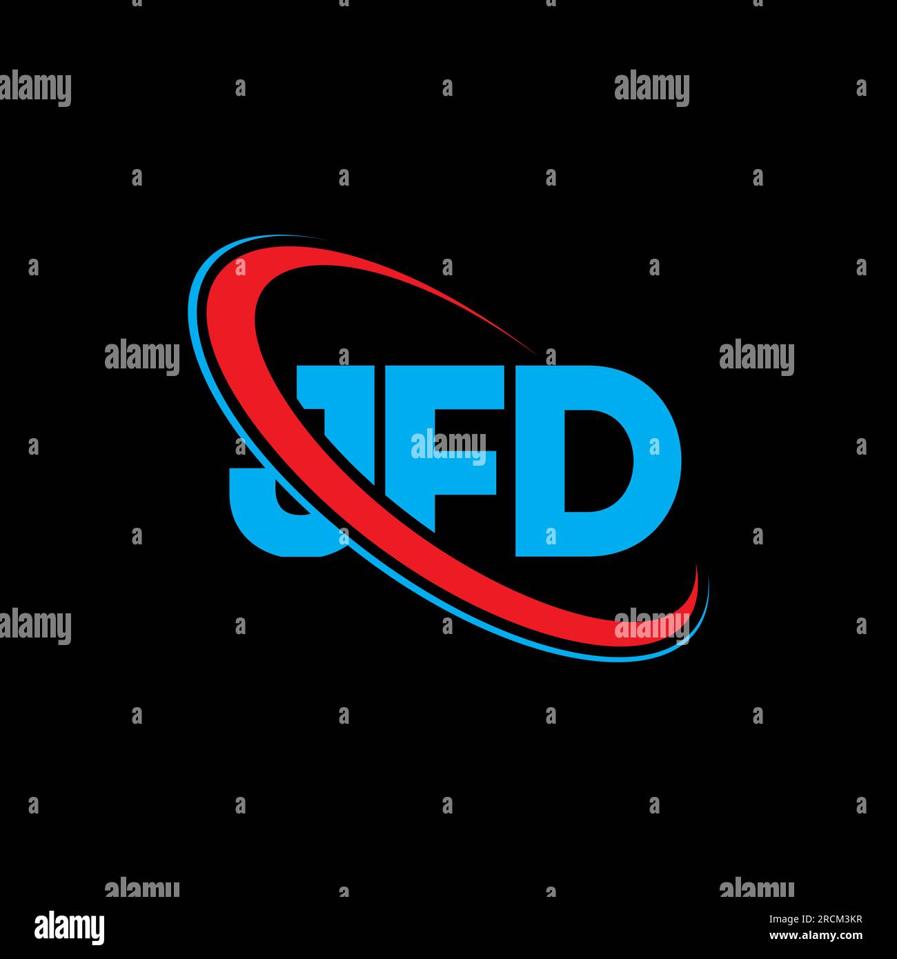 JFD logo. JFD letter. JFD letter logo design. Initials JFD logo linked ...