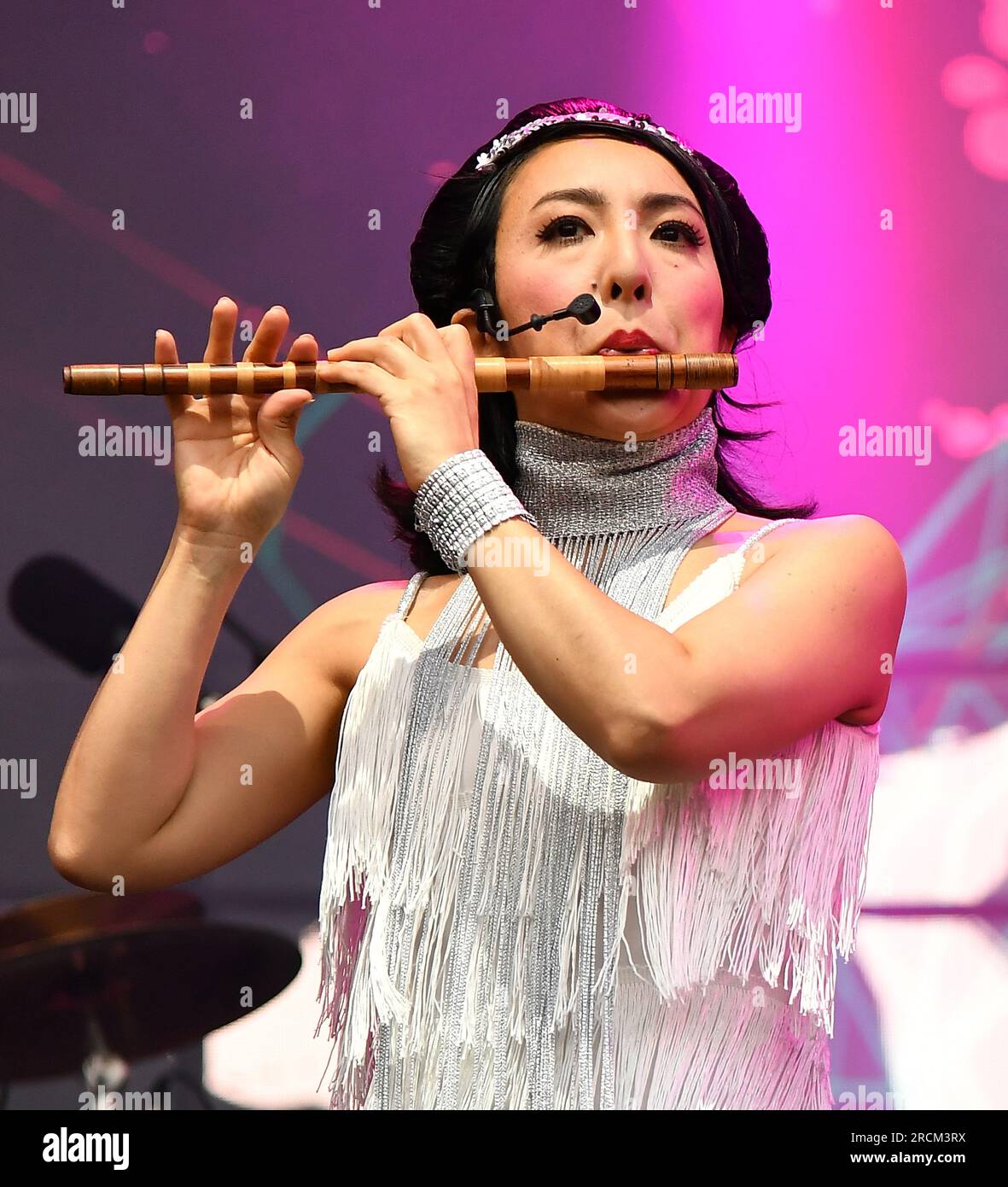 Quebec City, Canada. 14th July, 2023. TEKE::TEKE - Yuki Isami performs ...