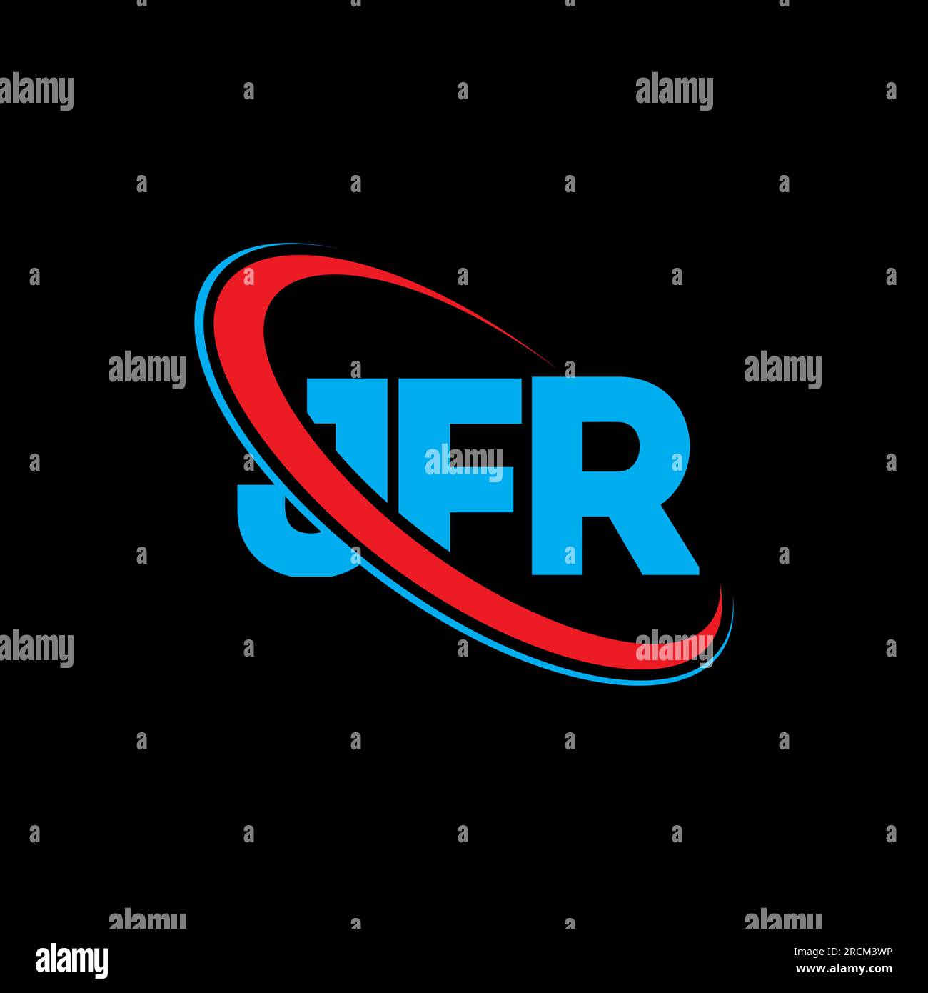 JFR logo. JFR letter. JFR letter logo design. Initials JFR logo linked ...