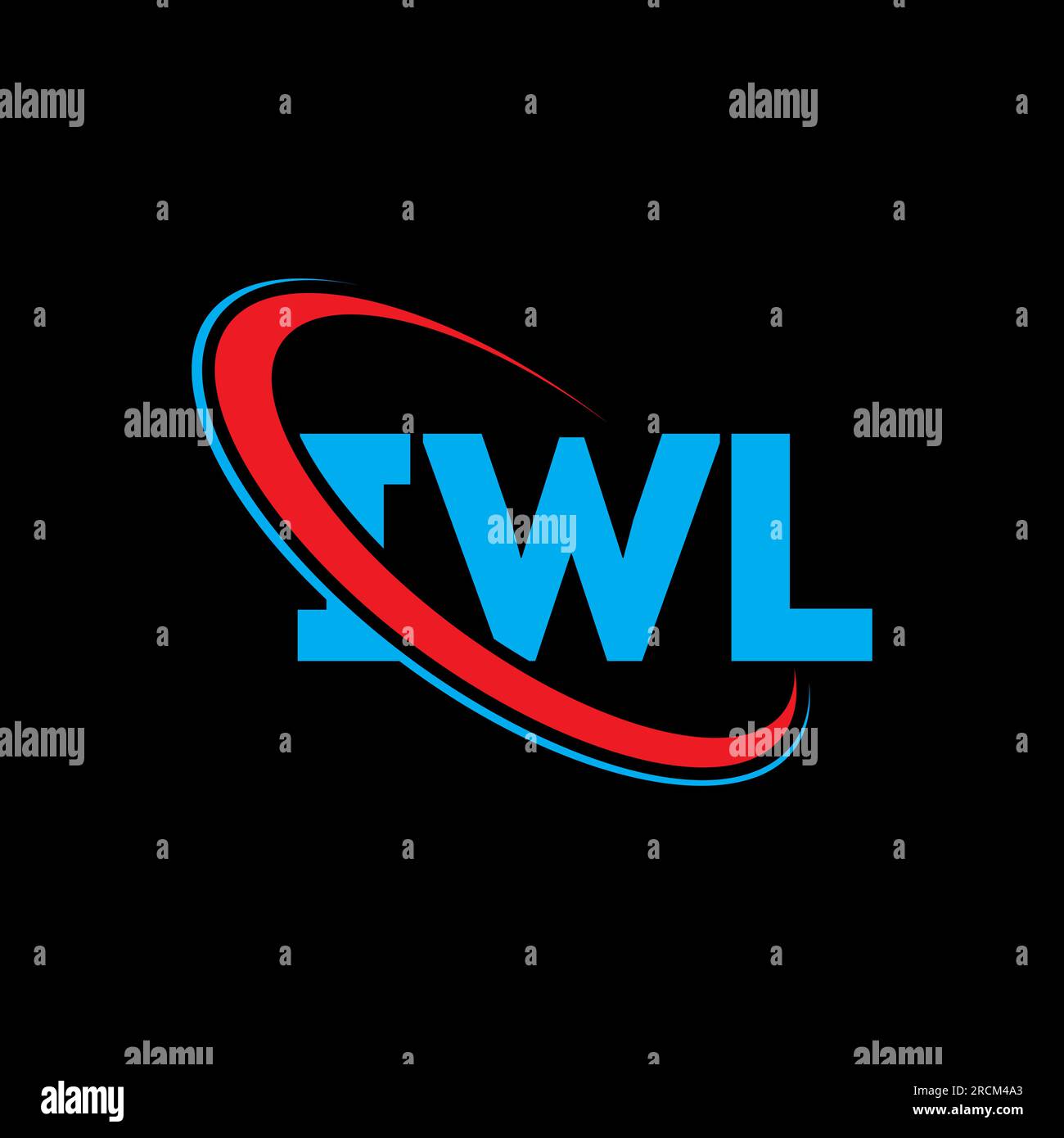 IWL logo. IWL letter. IWL letter logo design. Initials IWL logo linked ...