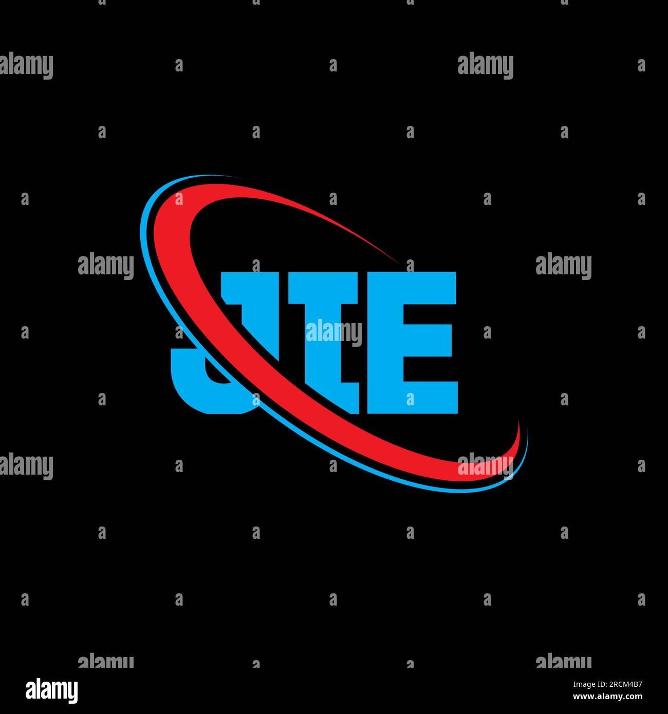 JIE logo. JIE letter. JIE letter logo design. Initials JIE logo linked ...