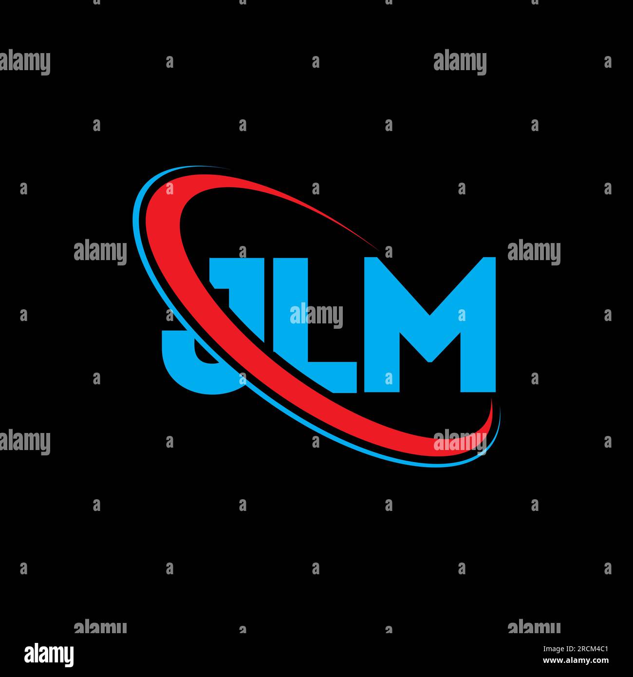 JLM logo. JLM letter. JLM letter logo design. Initials JLM logo linked ...